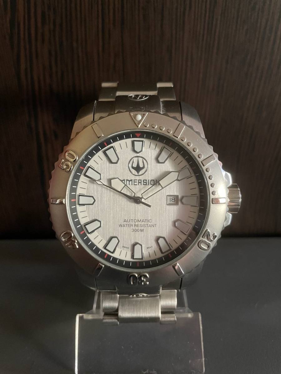 Montre de plongée Immersion Alpha 7201 sur Gens de Confiance