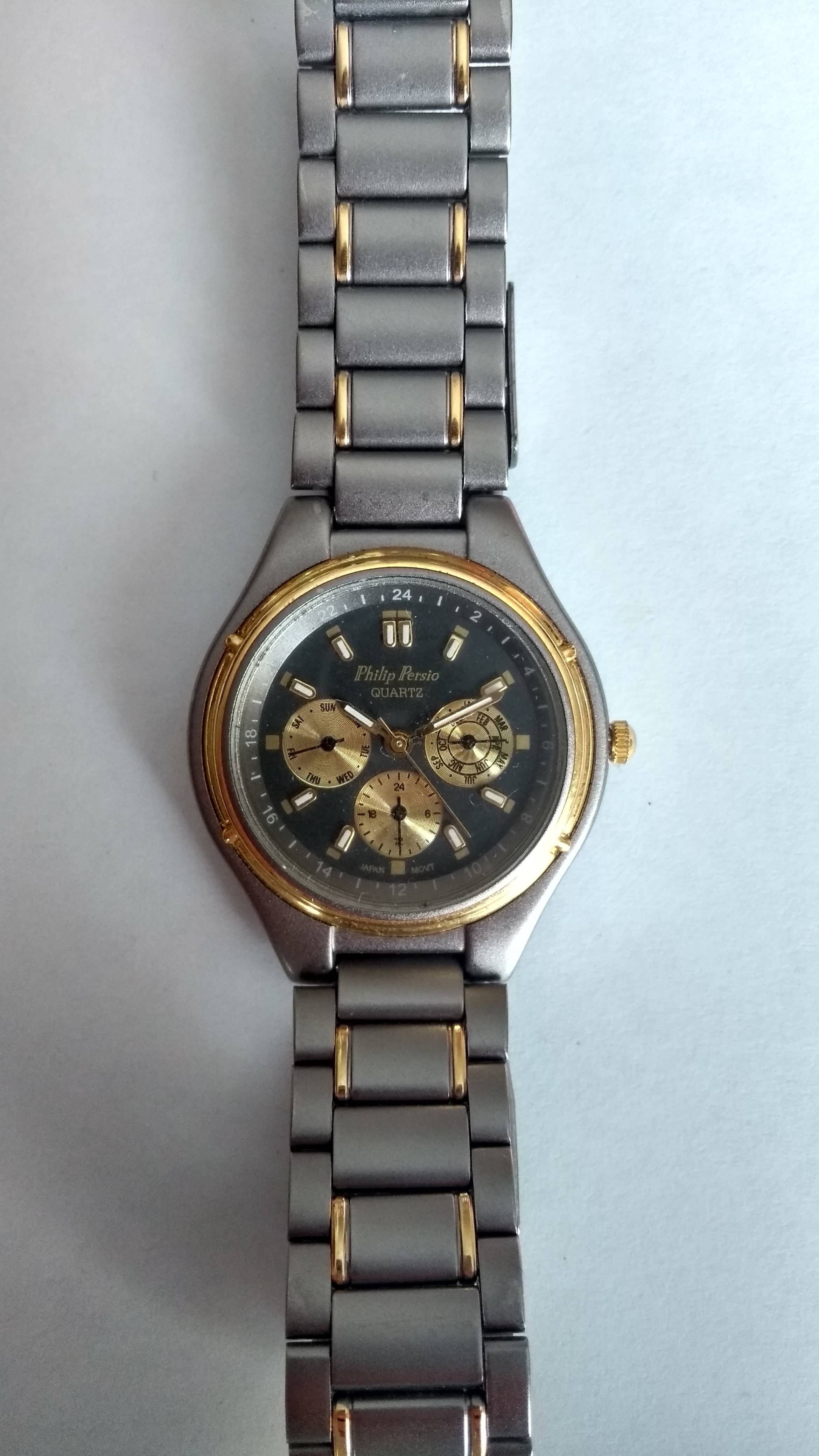 Montre Philip Percio à quartz on Gens de Confiance