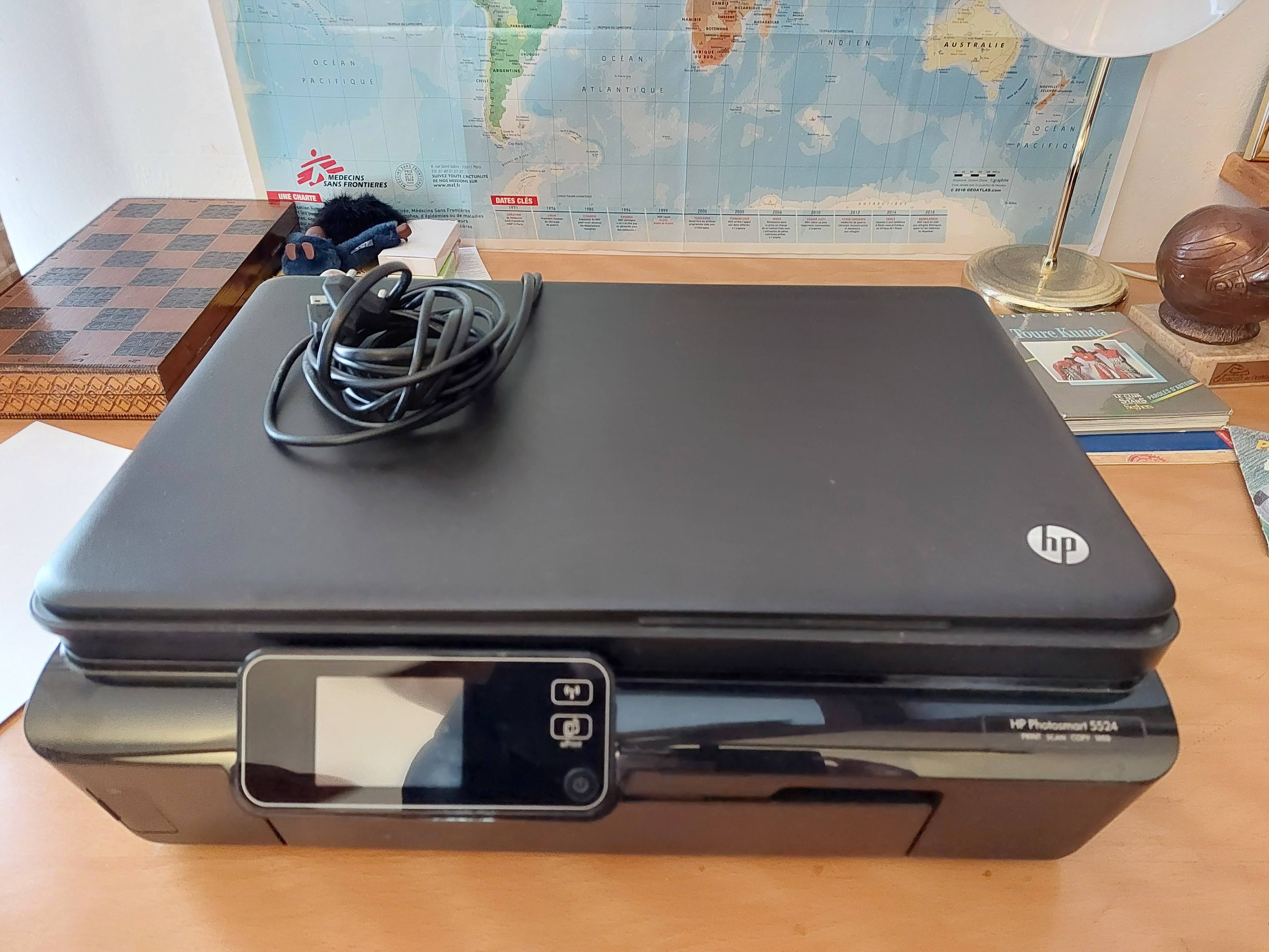 Donne HP Photosmart 5524 et ses cartouches neuves HP 364 on Gens de ...