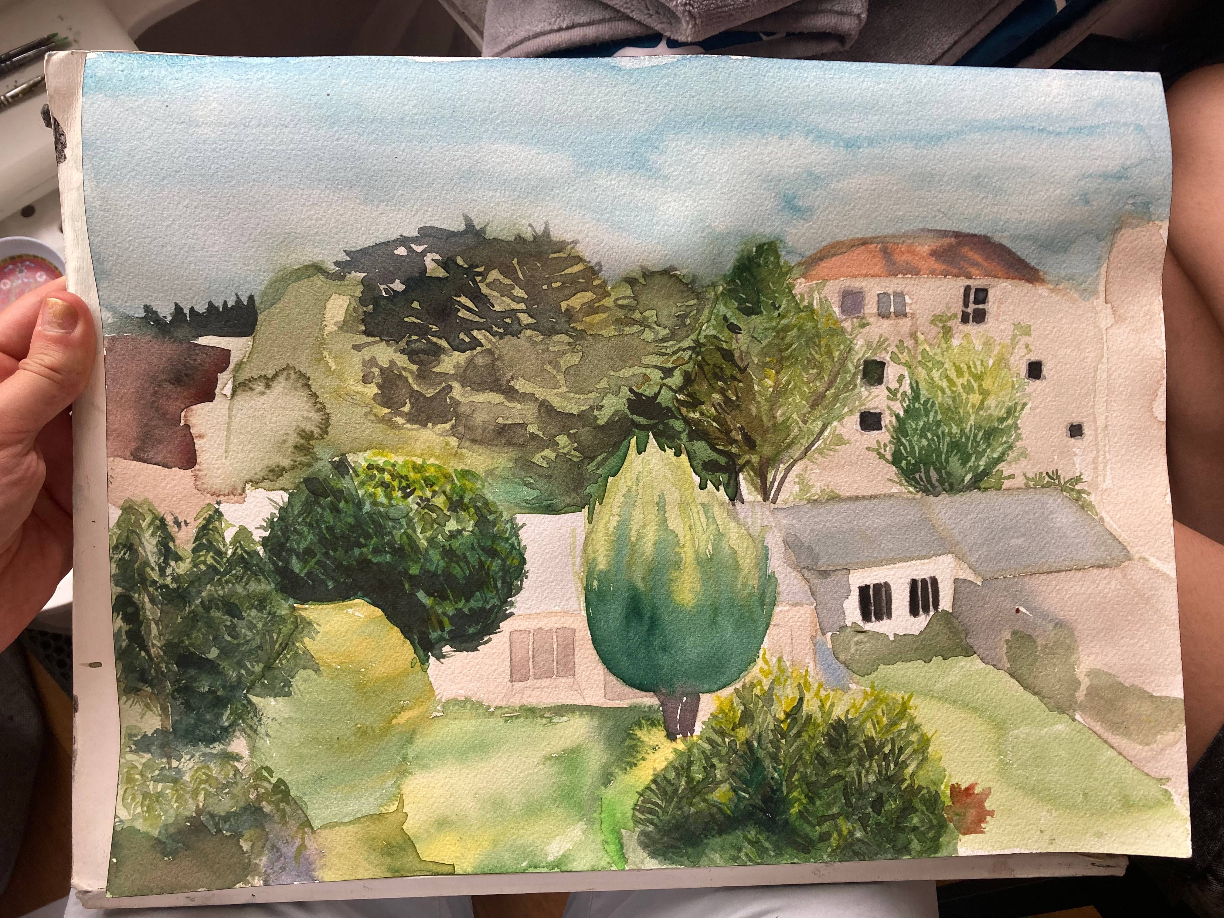 Propose cours de dessin, peinture, aquarelle à Paris et/ou Meudon sur Gens de Confiance