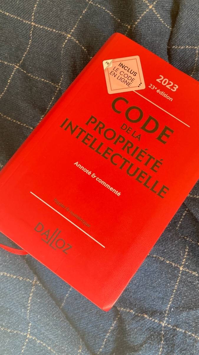 Code de la propriété intellectuelle 2023 - Dalloz on Gens de Confiance