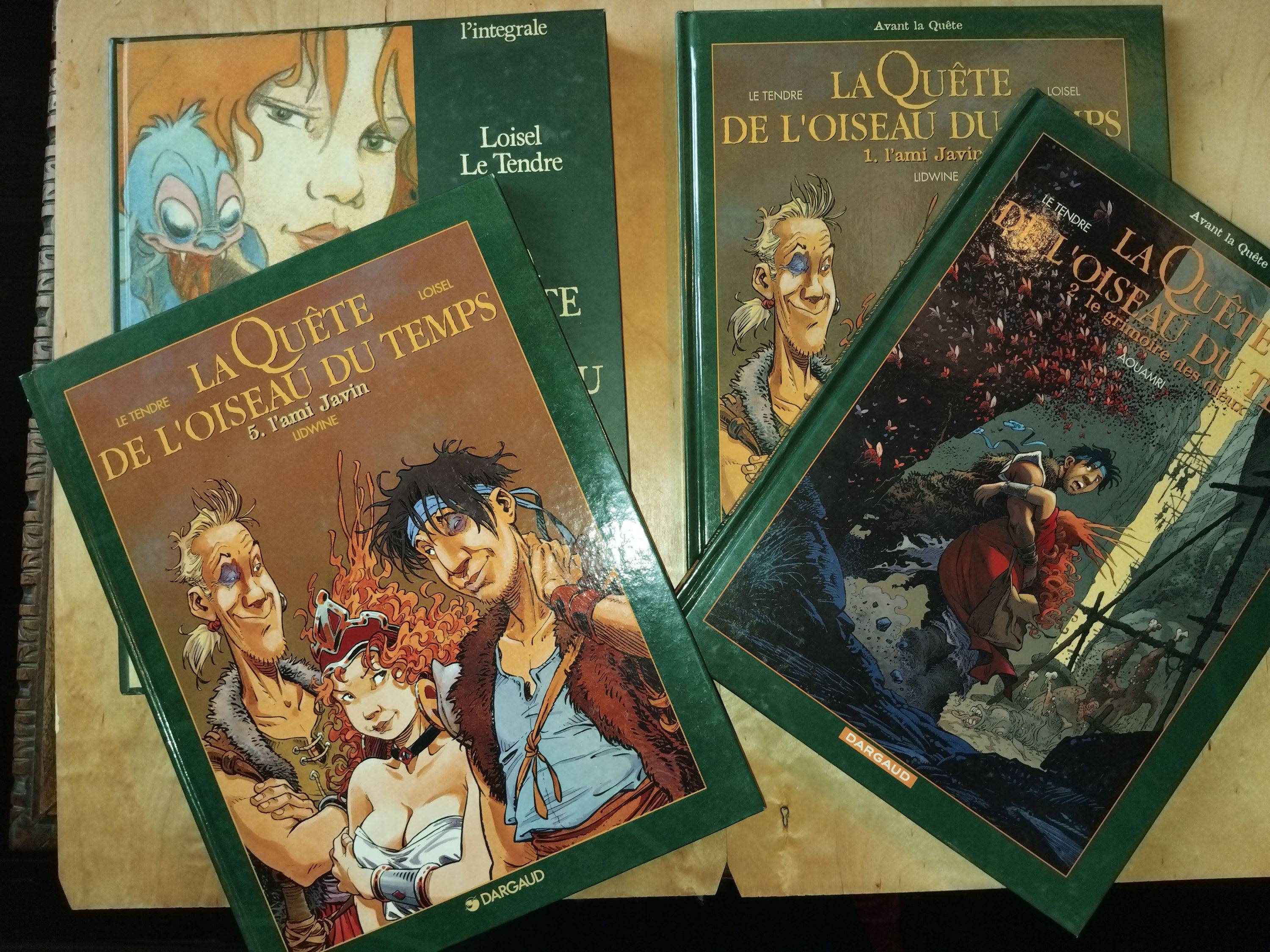La quête de l’oiseau du temps LOISEL & LE TENDRE : Intégrale 4 vol + 3 vol sur Gens de Confiance