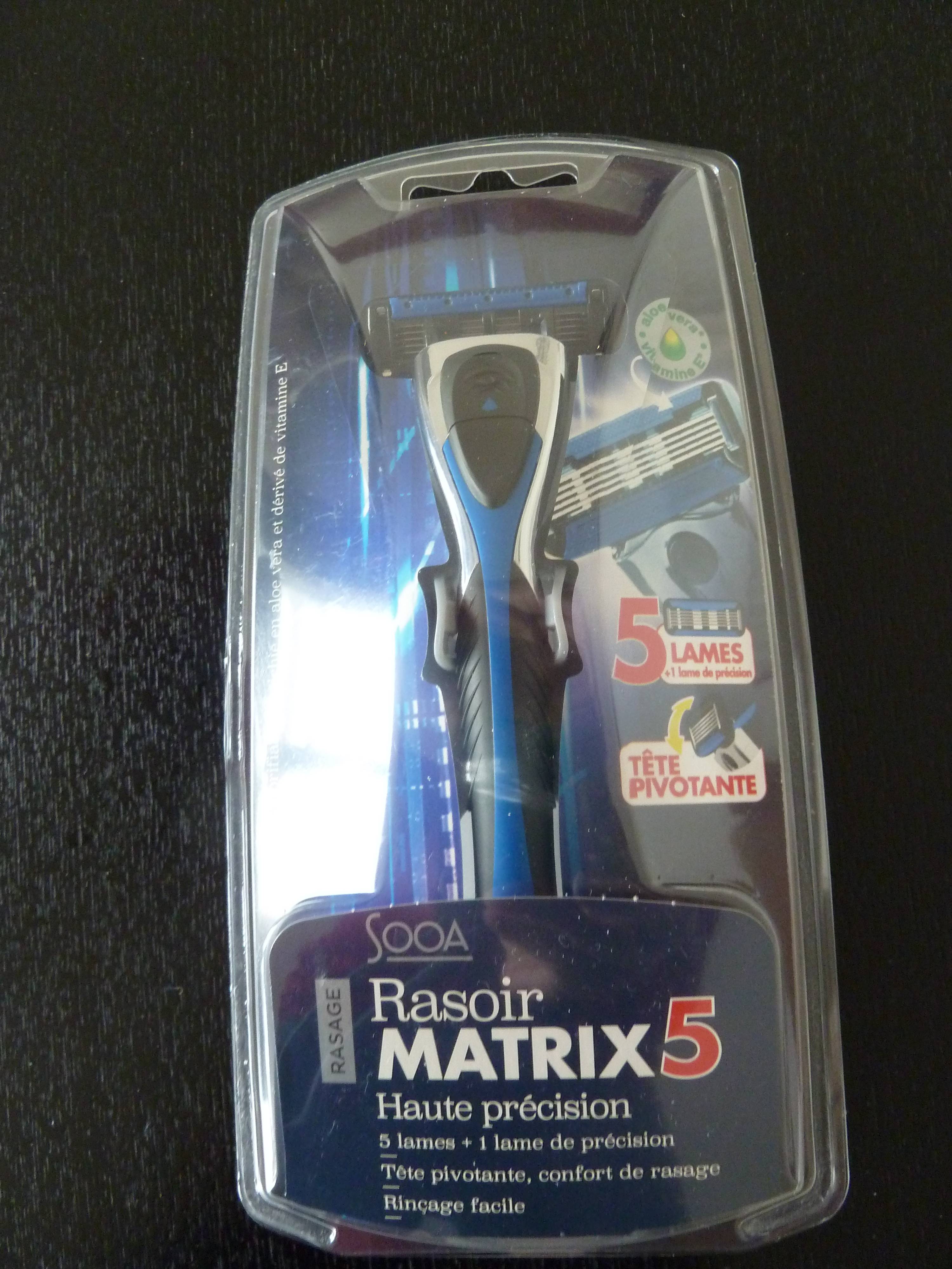 Rasoir Matrix 5 - Sooa on Gens de Confiance