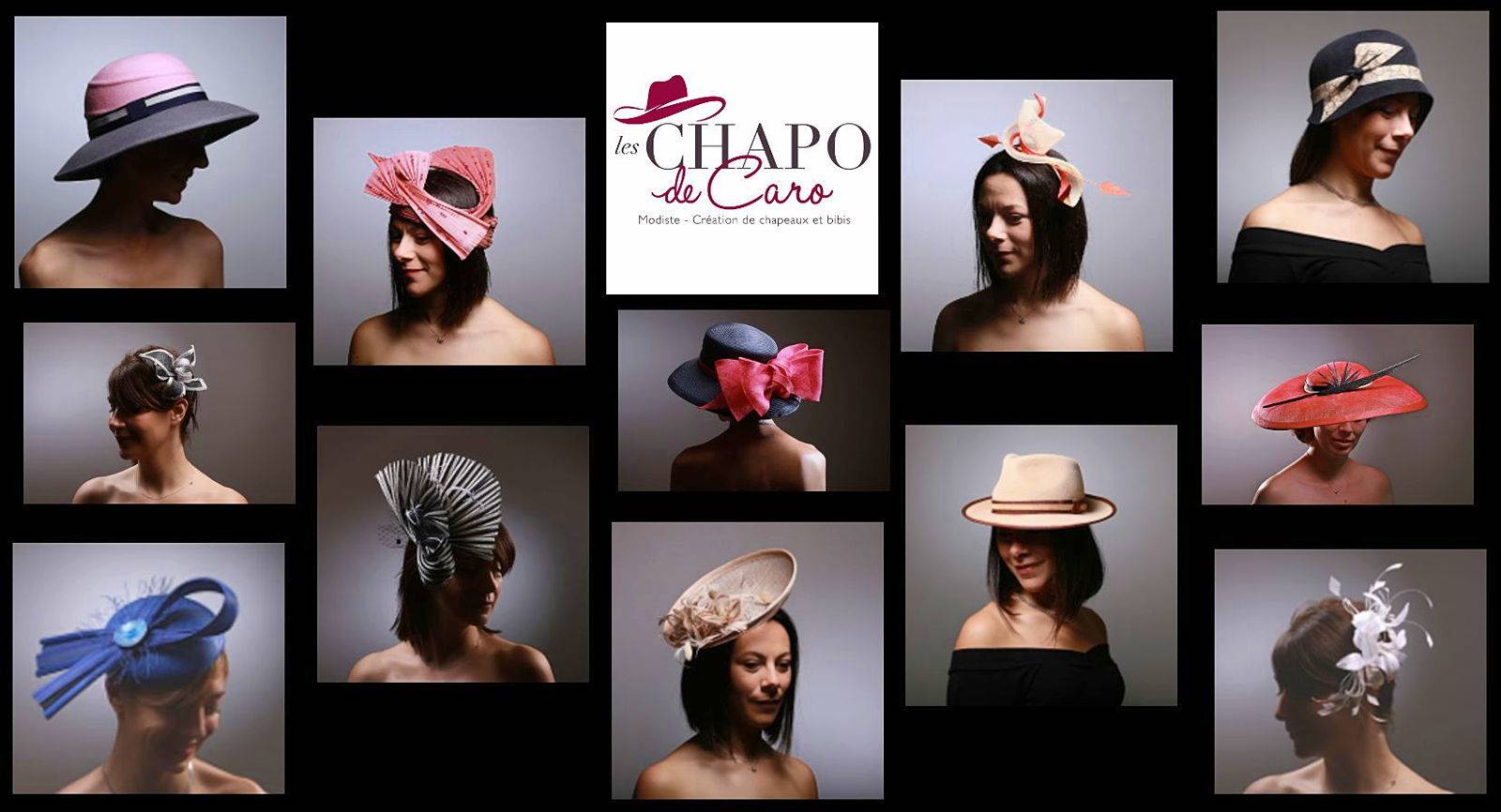 Propose création sur-mesure de vos chapeaux, bibis pour les cérémonies ...