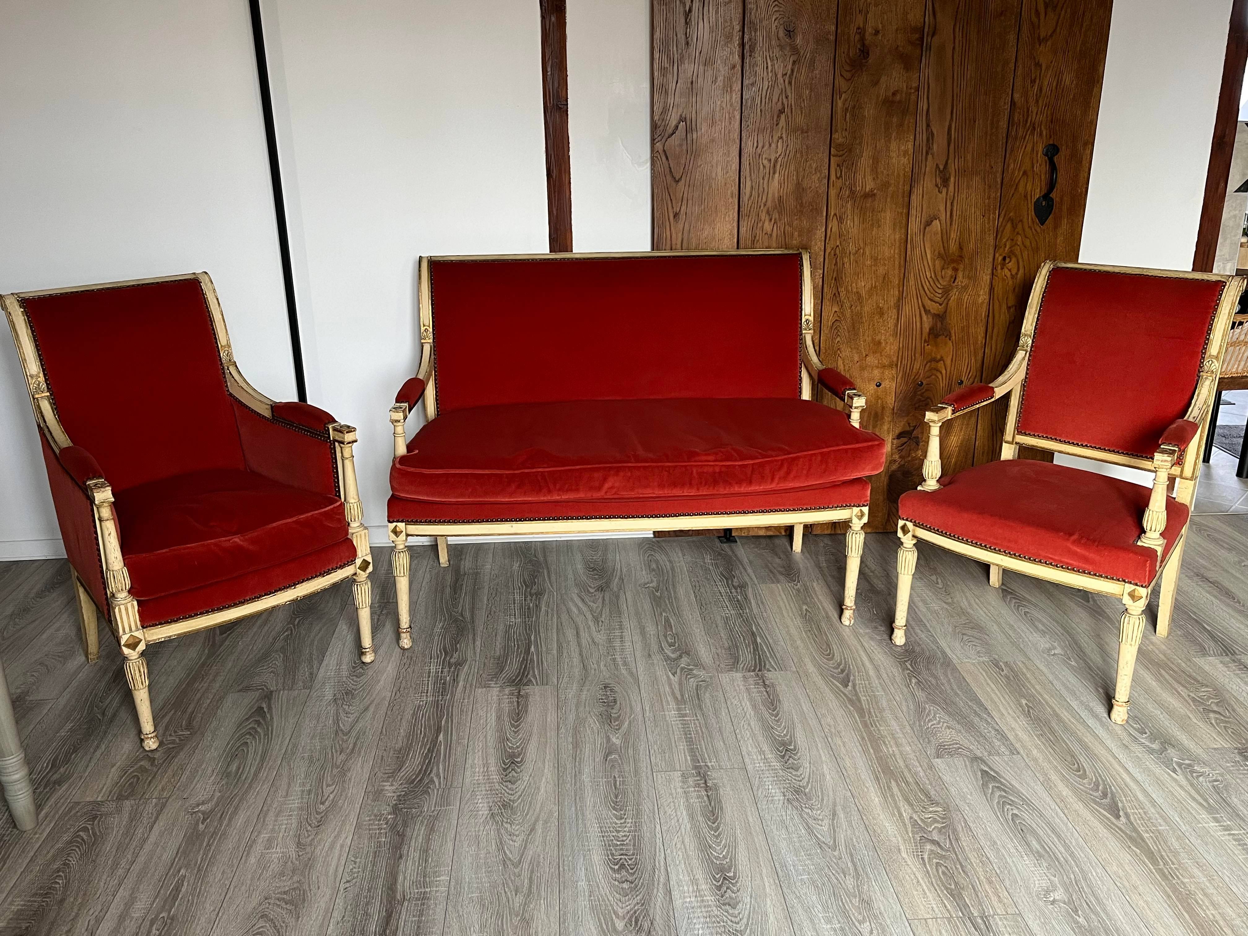 Salon de style directoire - Excellent état on Gens de Confiance