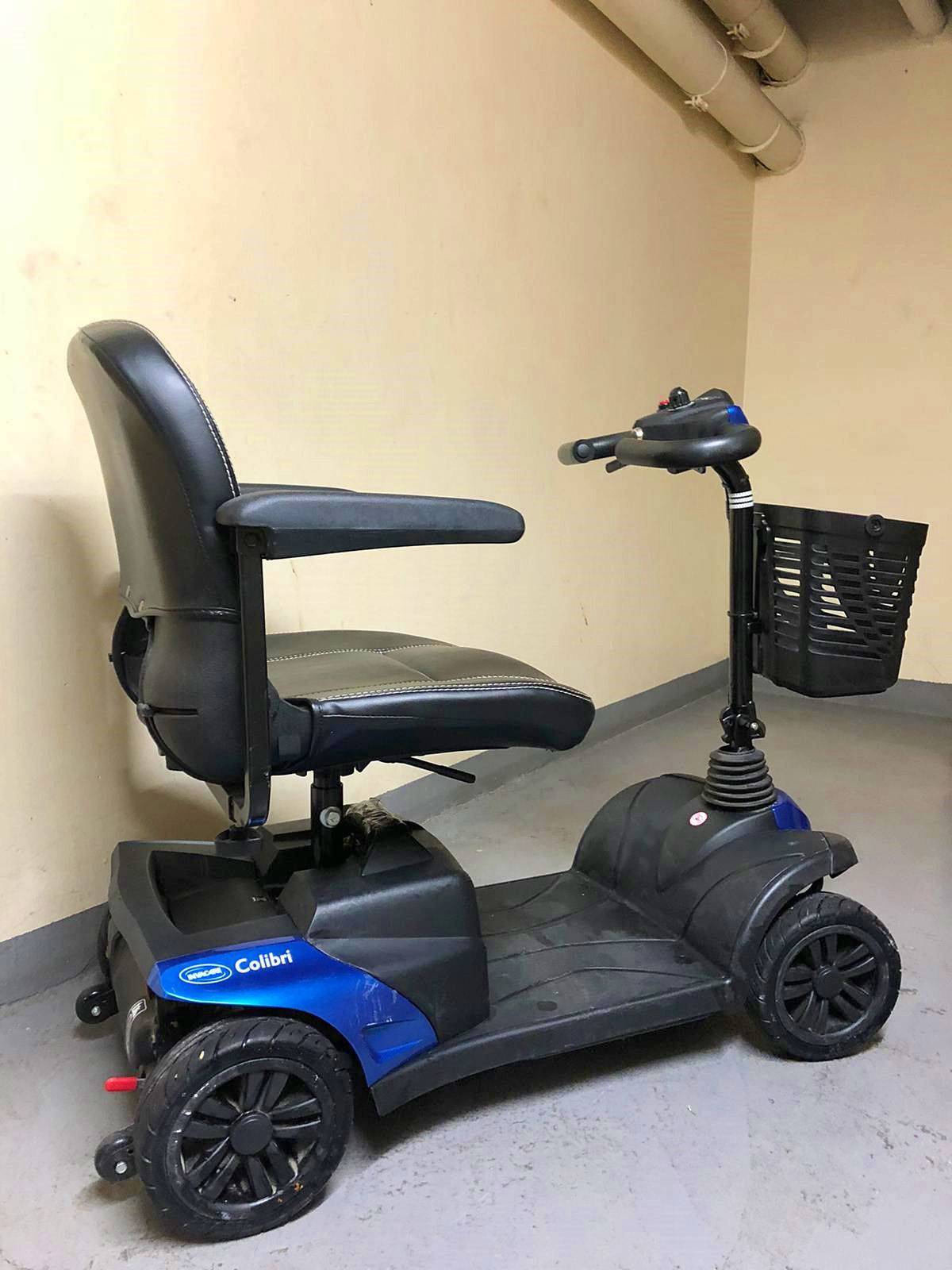 Scooter électrique Invacare Colibri 4 roues sur Gens de Confiance