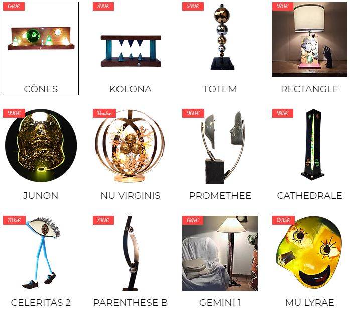 Artiste sculpteur professionnel propoe Sculptures lumineuses ...