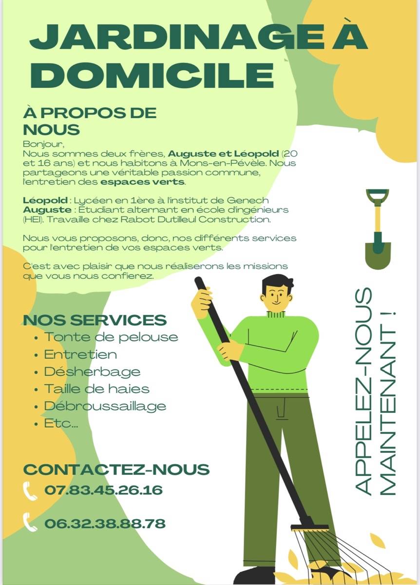Propose Services d’entretien d’espaces vert sur Gens de Confiance