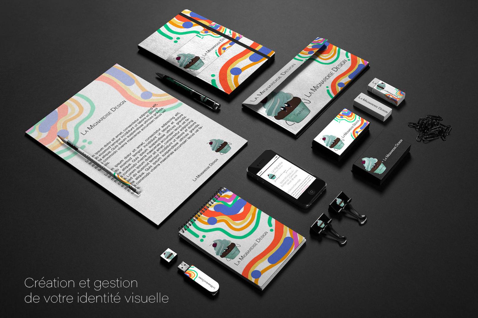 Services graphiques en fonction de vos besoins (Logo, charte graphique ...