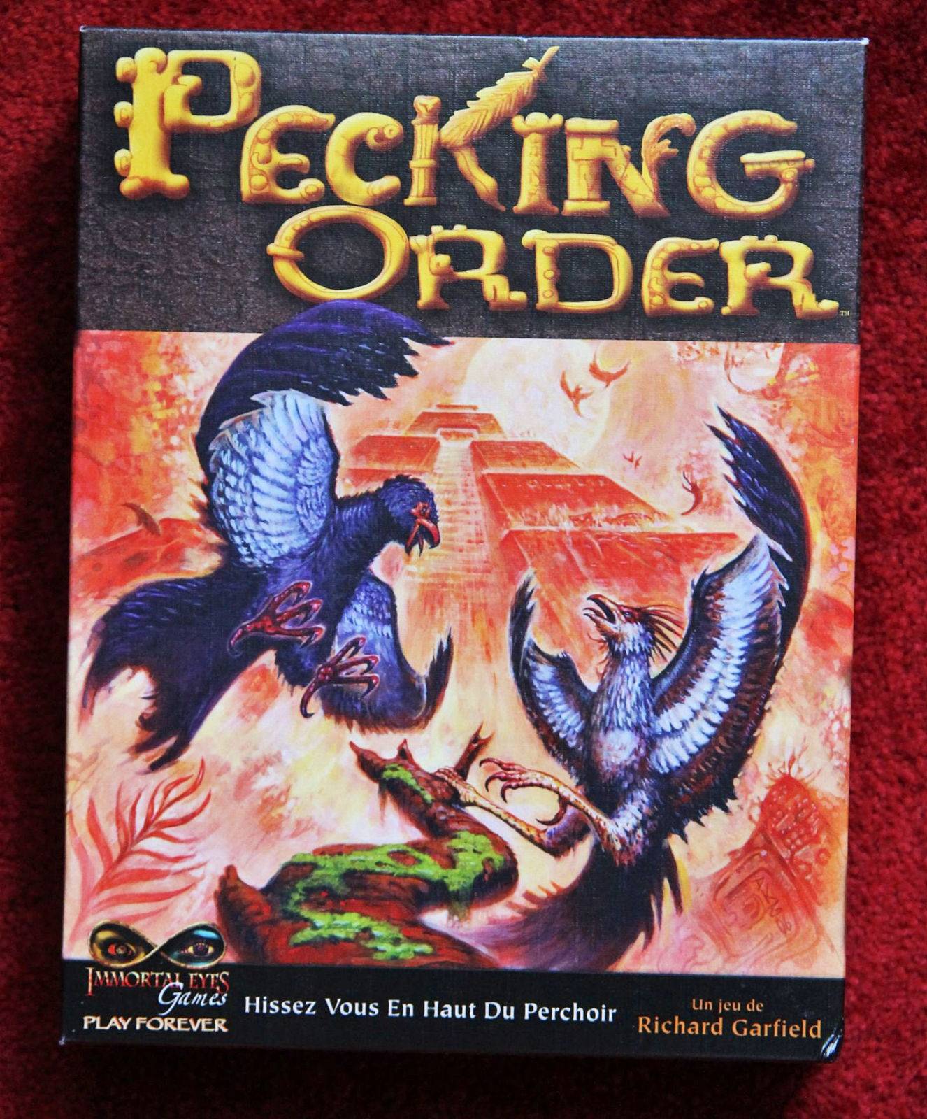 Jeux de société Pecking order sur Gens de Confiance