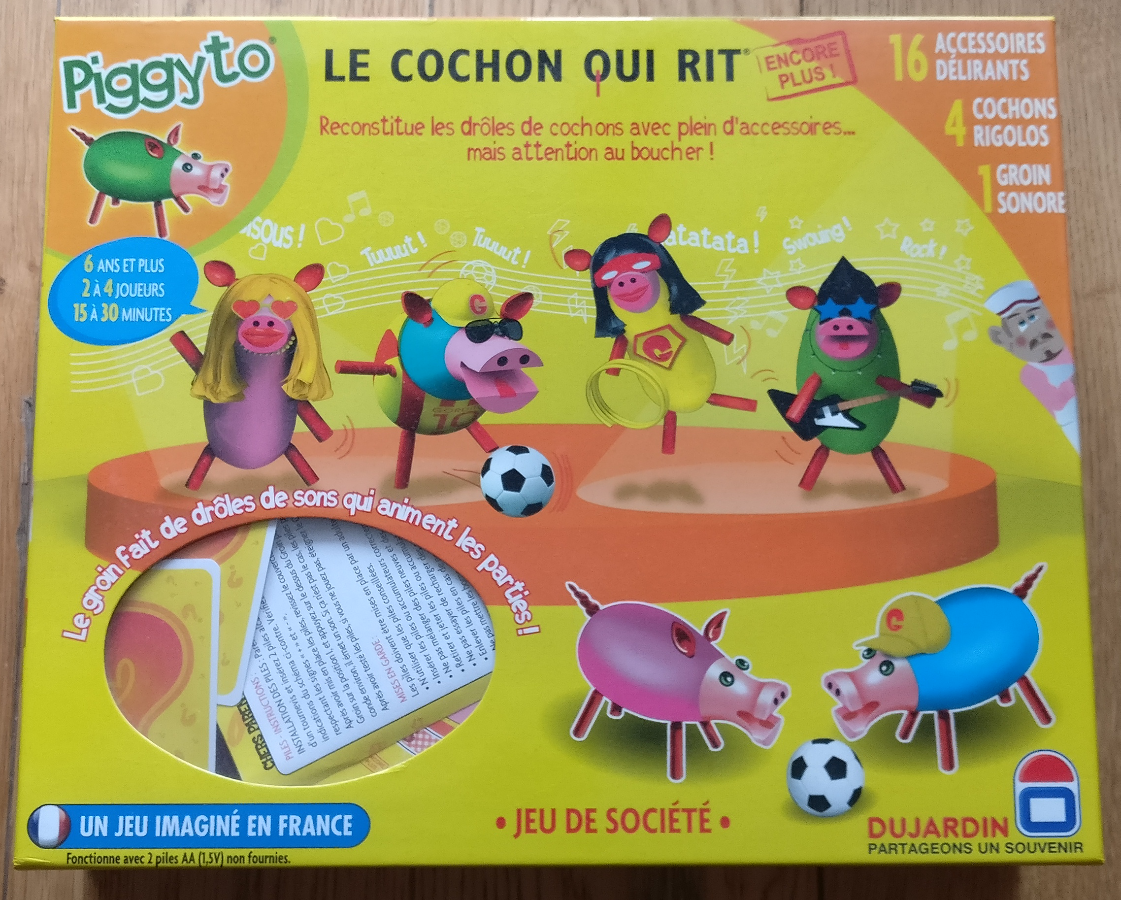 Jeux de Société : Piggyto, le cochon qui rit sur Gens de Confiance