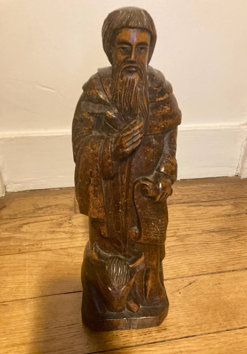 Statue en bois de Saint Luc (ancien) sur Gens de Confiance