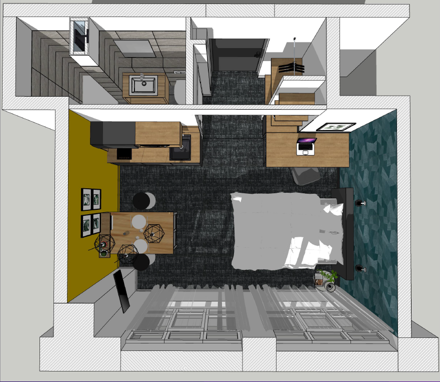 Loue Studio étudiant neuf et haut de gamme - 25m², Saint-Étienne (42 ...