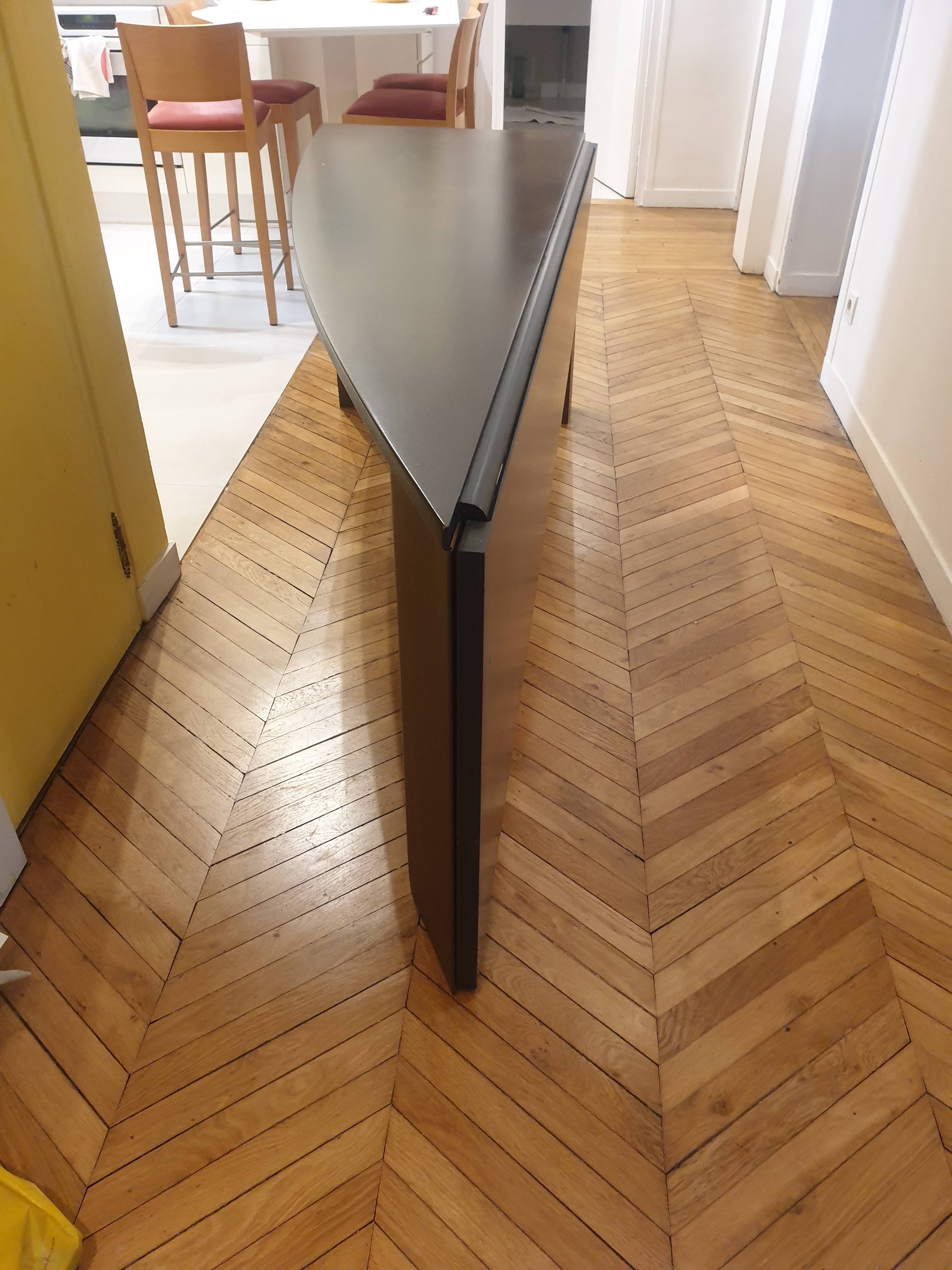 Table pliante-console très originale pour salle à manger-fait par un ...