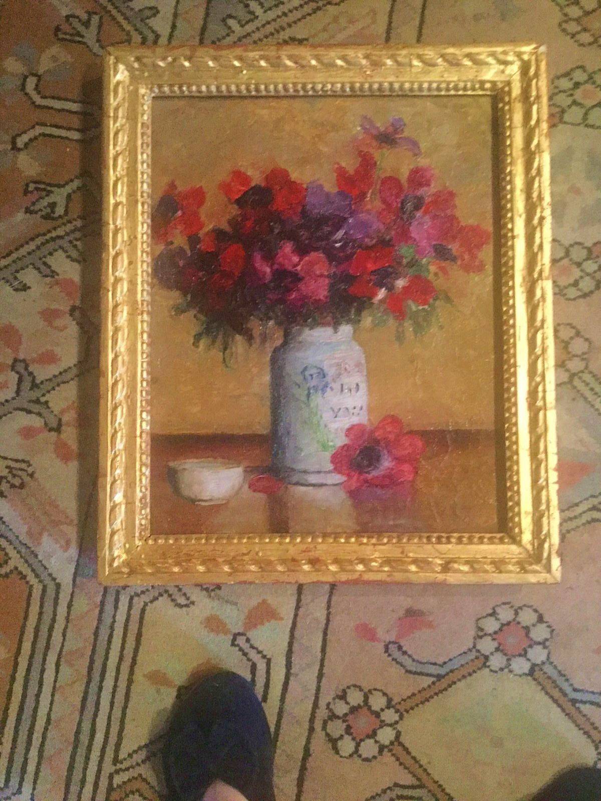 Très beau tableau de fleurs on Gens de Confiance