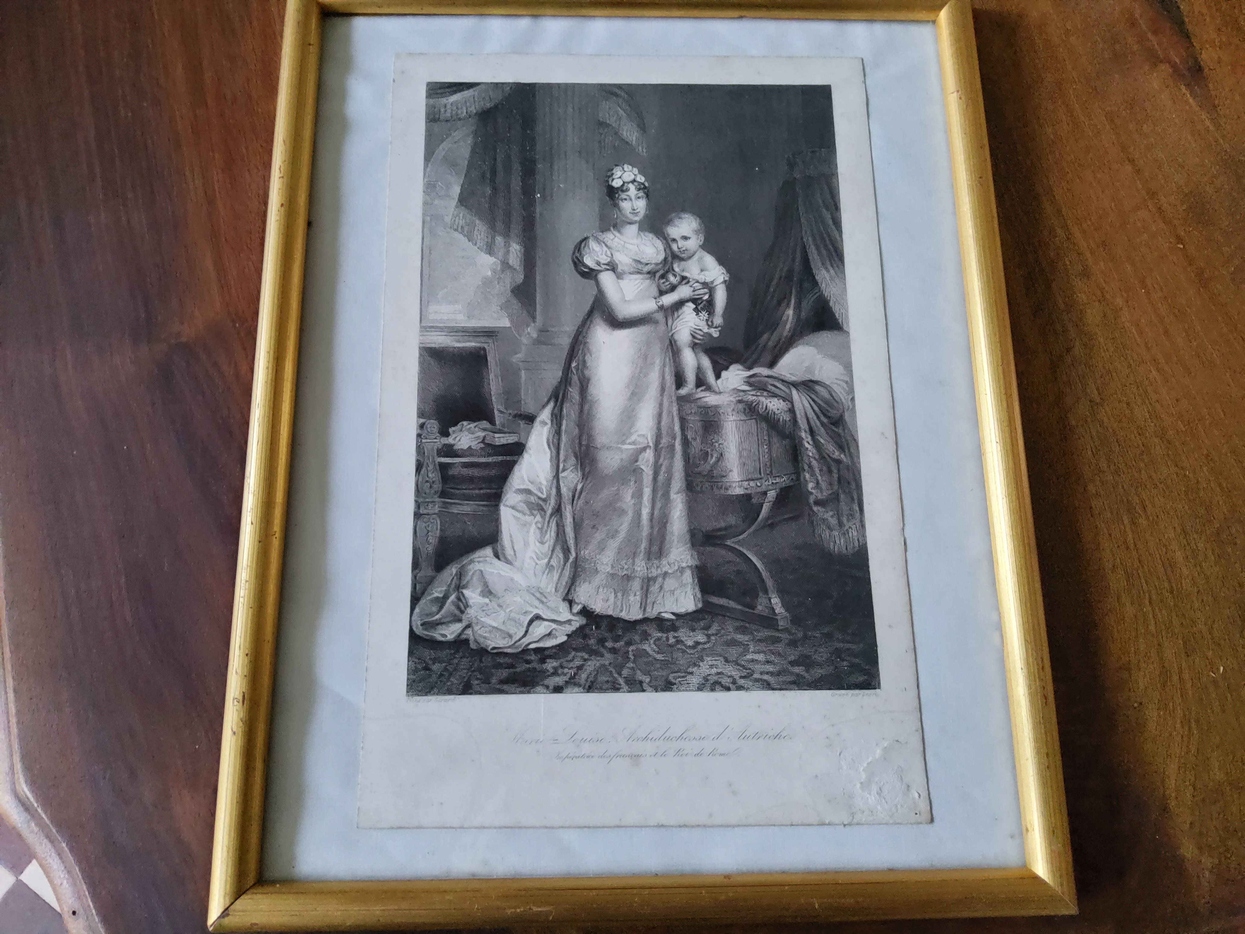 Tableau de l’impératrice Marie Louise et du Roi de Rome sur Gens de ...