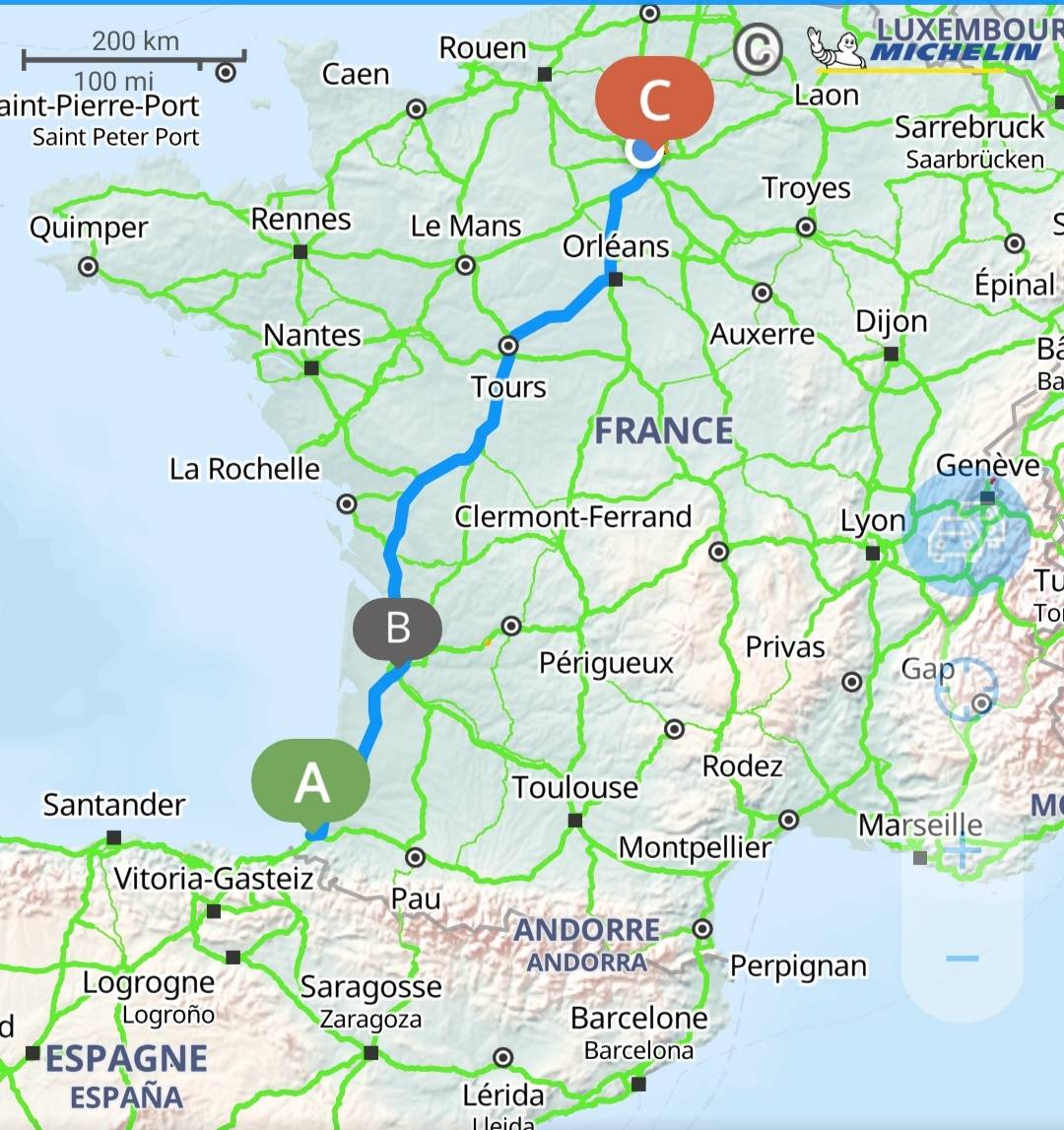 Trajet régulier sud ouest vers région parisienne sur Gens de Confiance