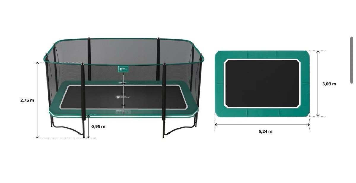 Trampoline Apollo Sport 500 - France trampoline sur Gens de Confiance