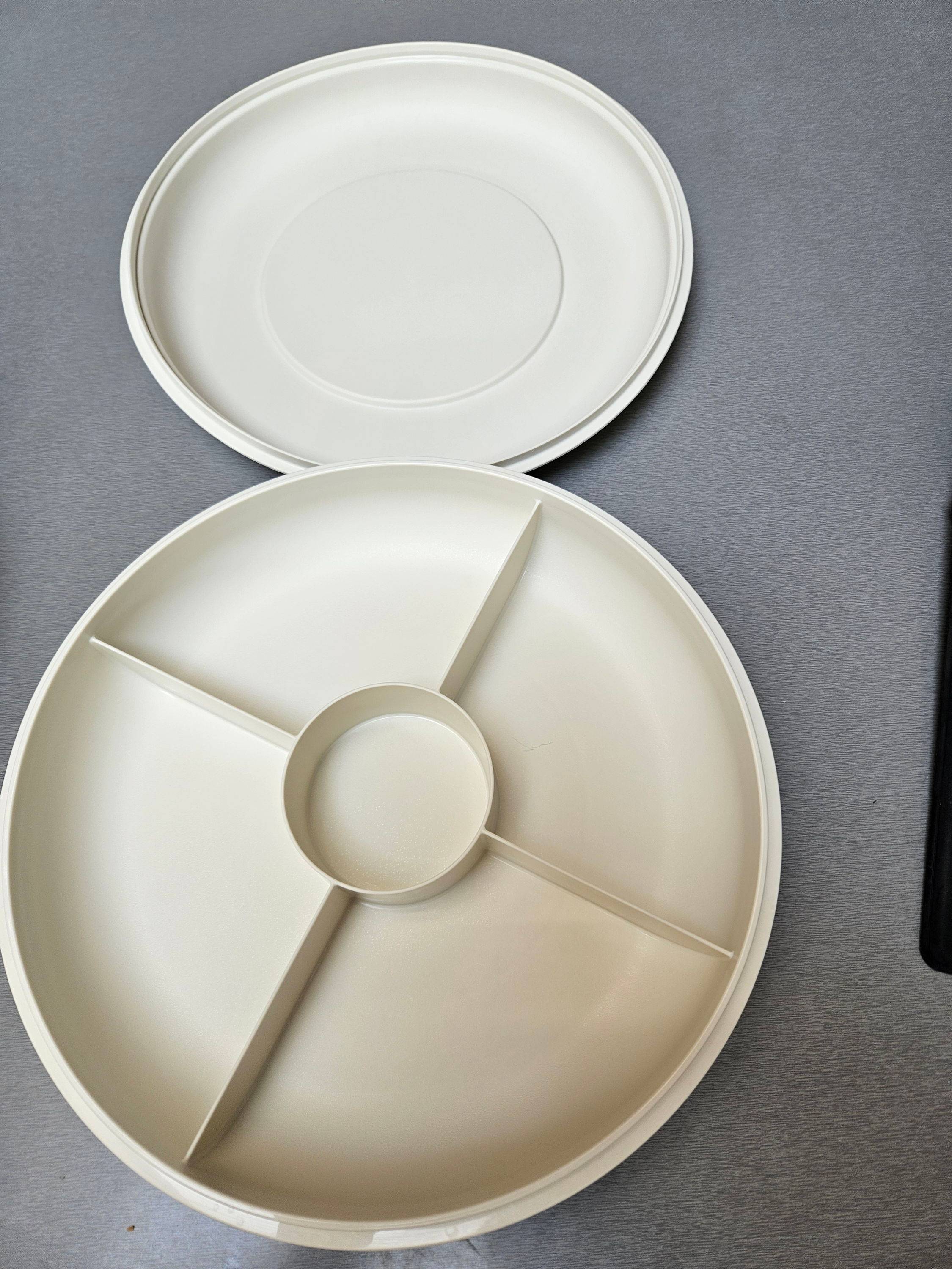 TUPPERWARE - Boite Plateau Aperitif ou Fruits 5 Compartiments avec ...