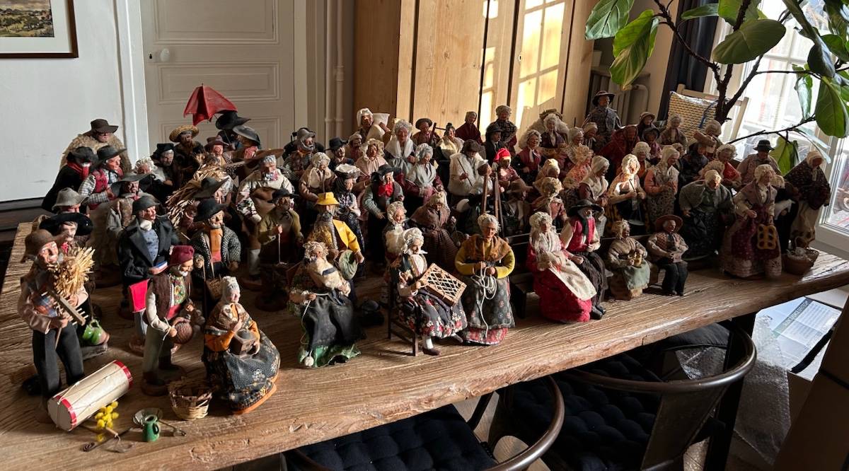 Vends collection de santons provençaux anciens on Gens de Confiance