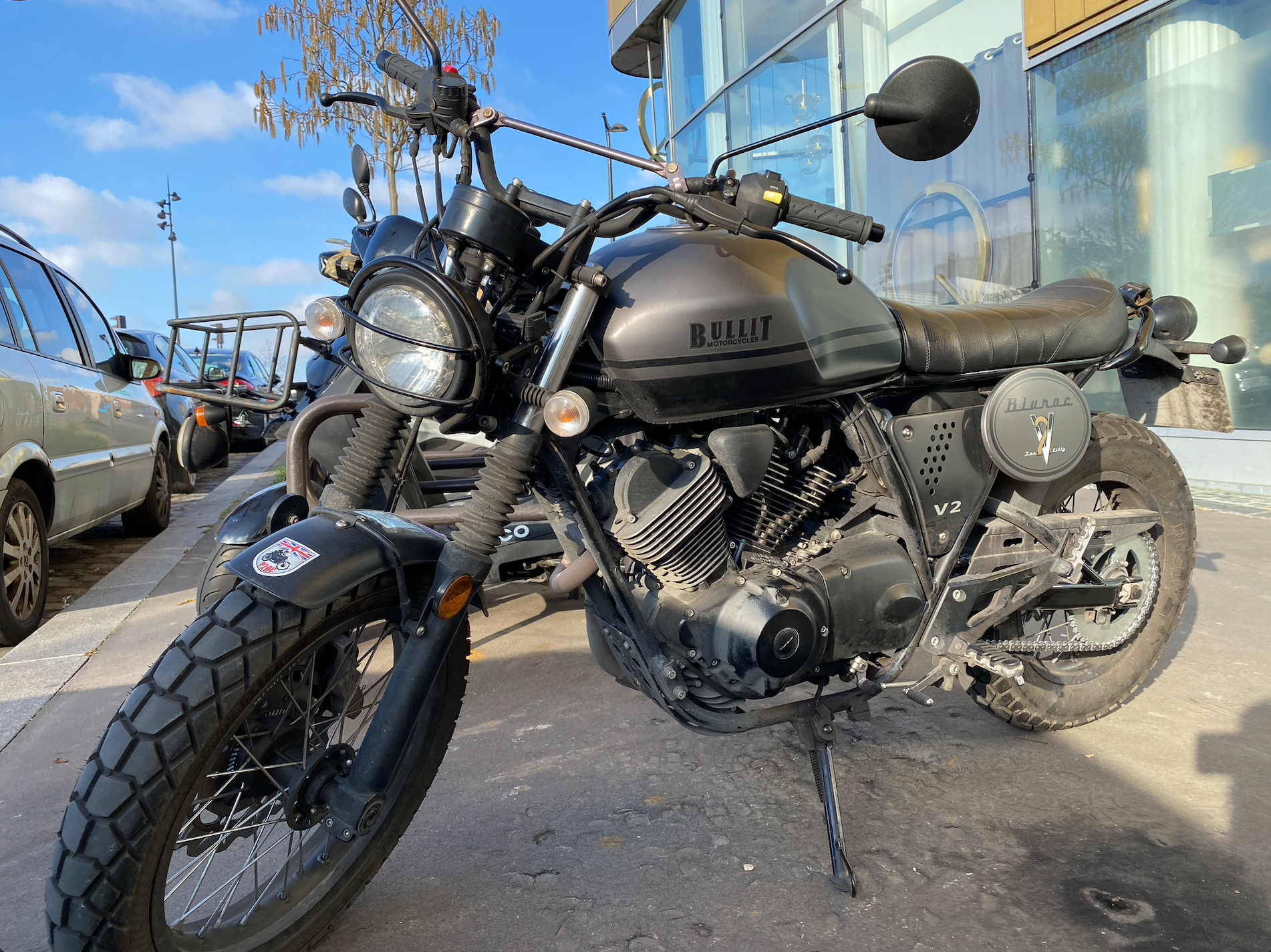 Vends Moto Bullit Bluroc 250 Vintage grise 8 500 km · 2021 on Gens de ...
