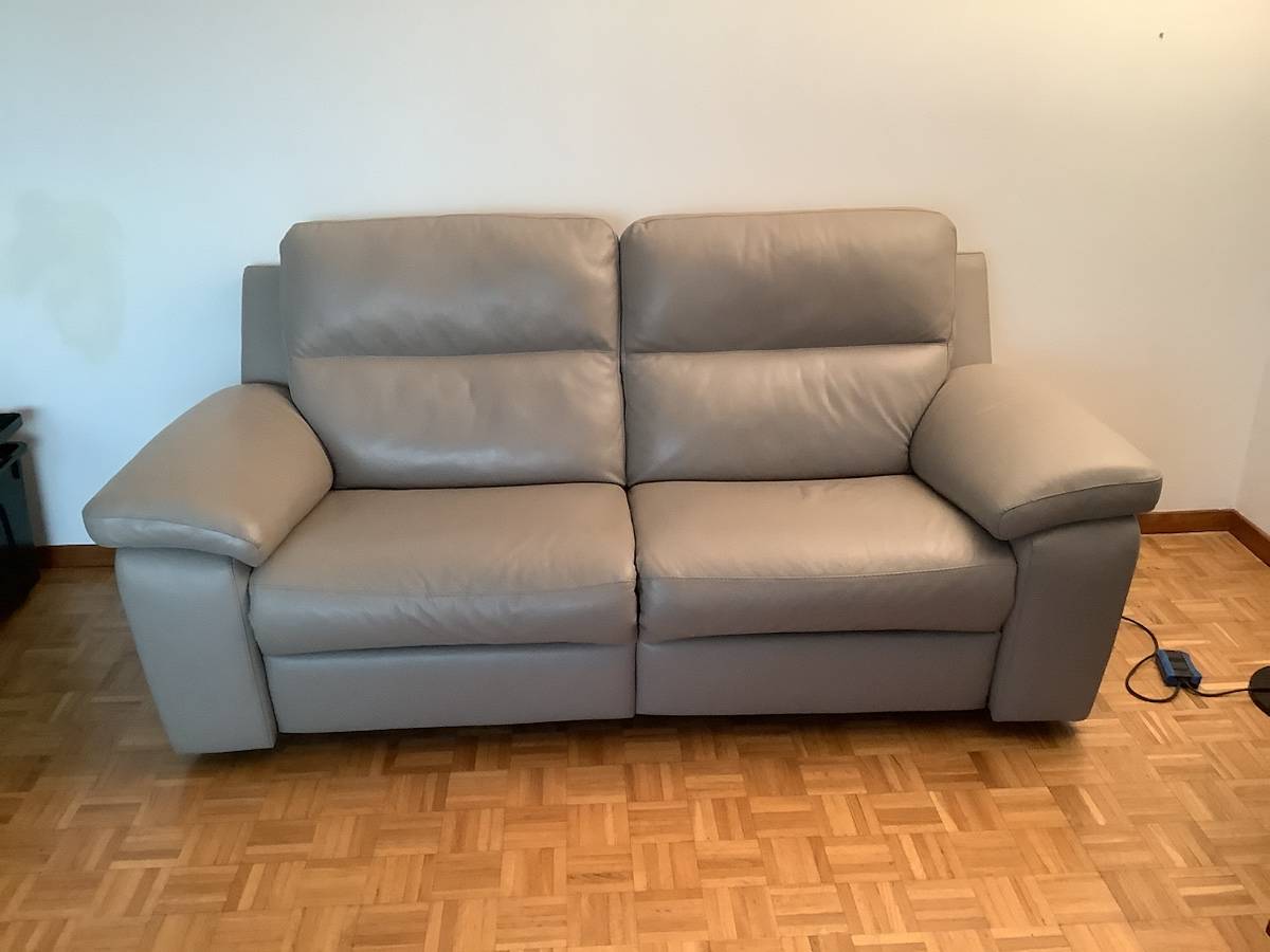 Canape Cuir 3 Places Poltronesofa