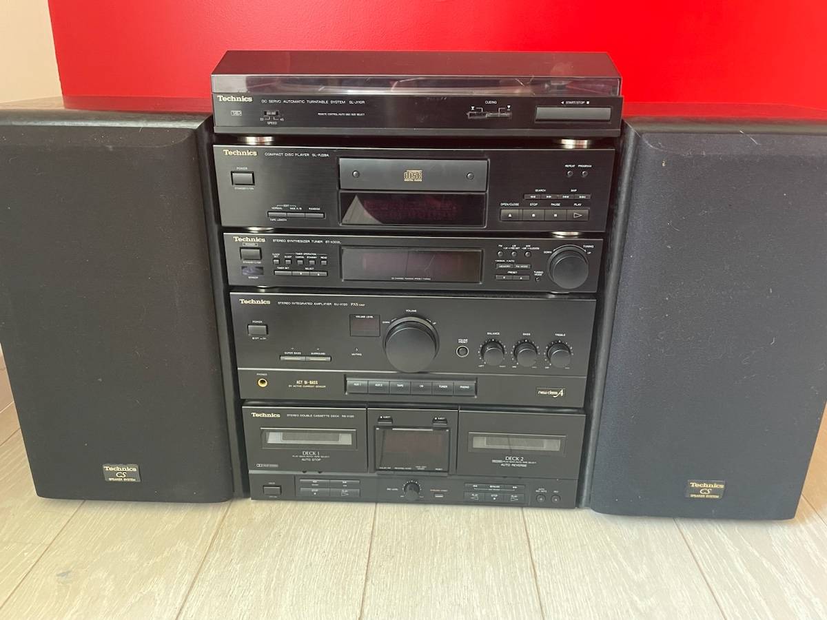 Vends chaîne Hi-fi Technics : turntable Sl-j110r, compact disc Sl-pj28a ...
