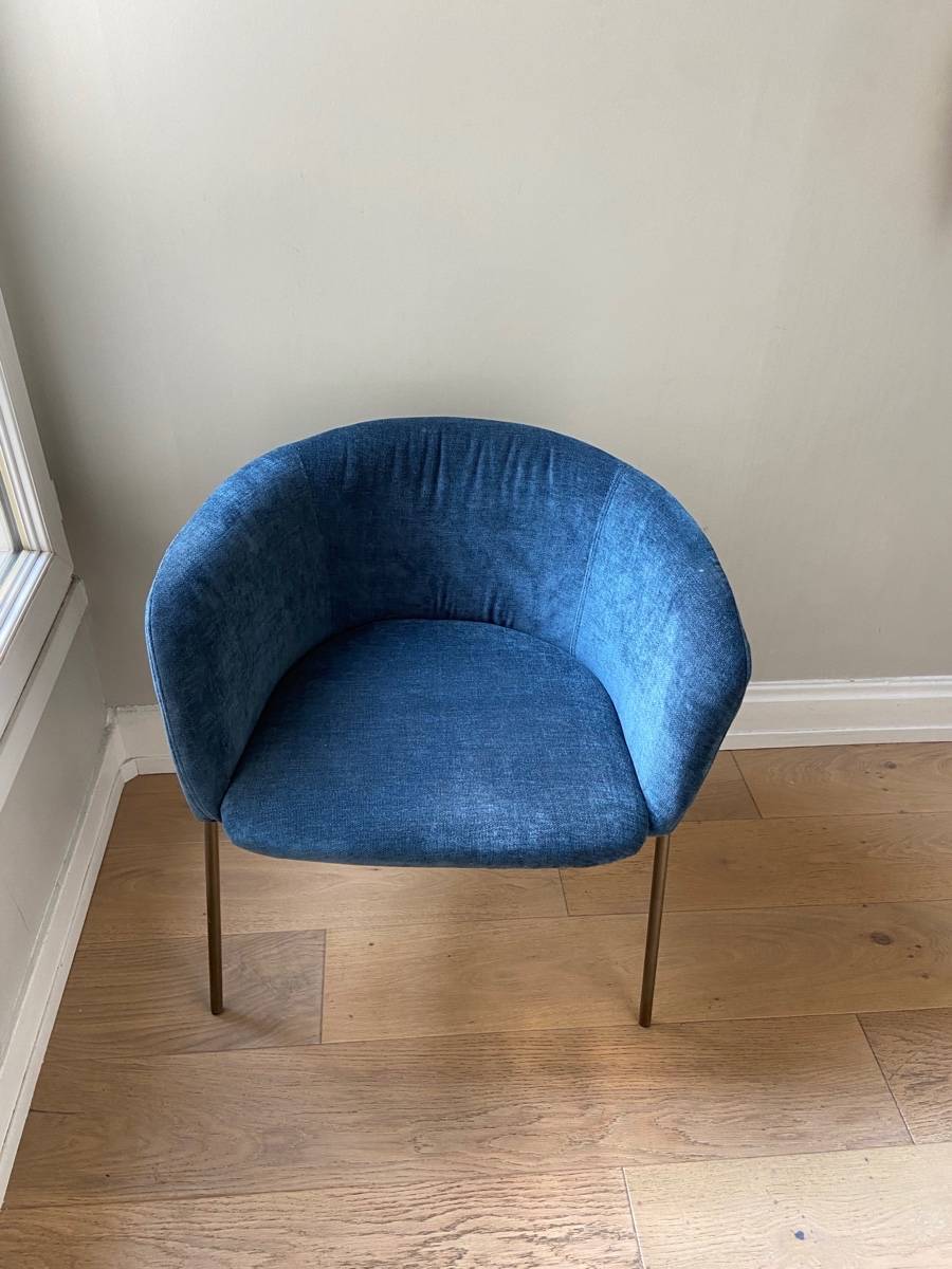 Vends Chaise en tissu et métal Polka - Pomax - Bon état on Gens de ...