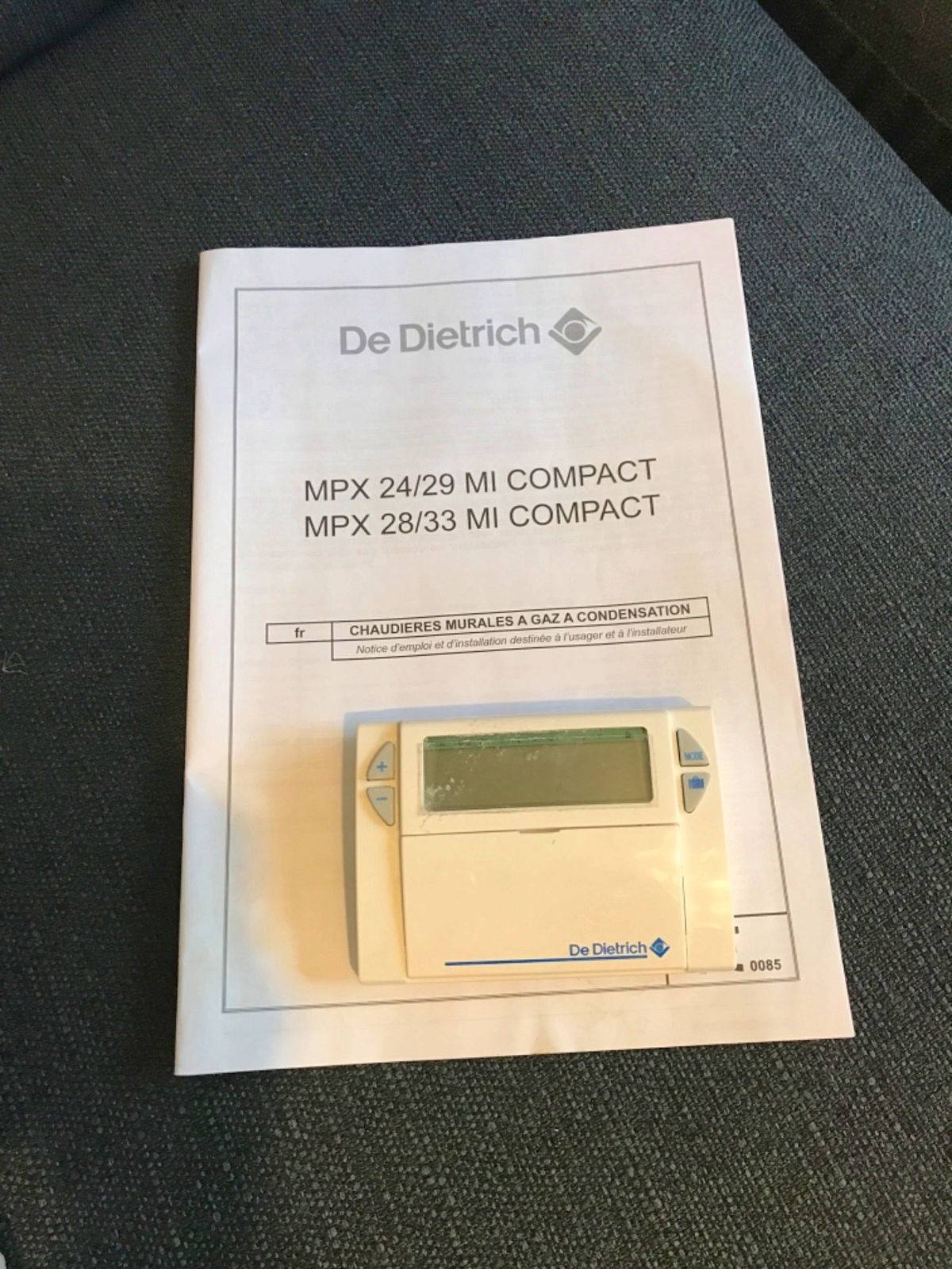 Vends chaudière de Dietrich condensation MPX 24-28 mi compact sur Gens ...