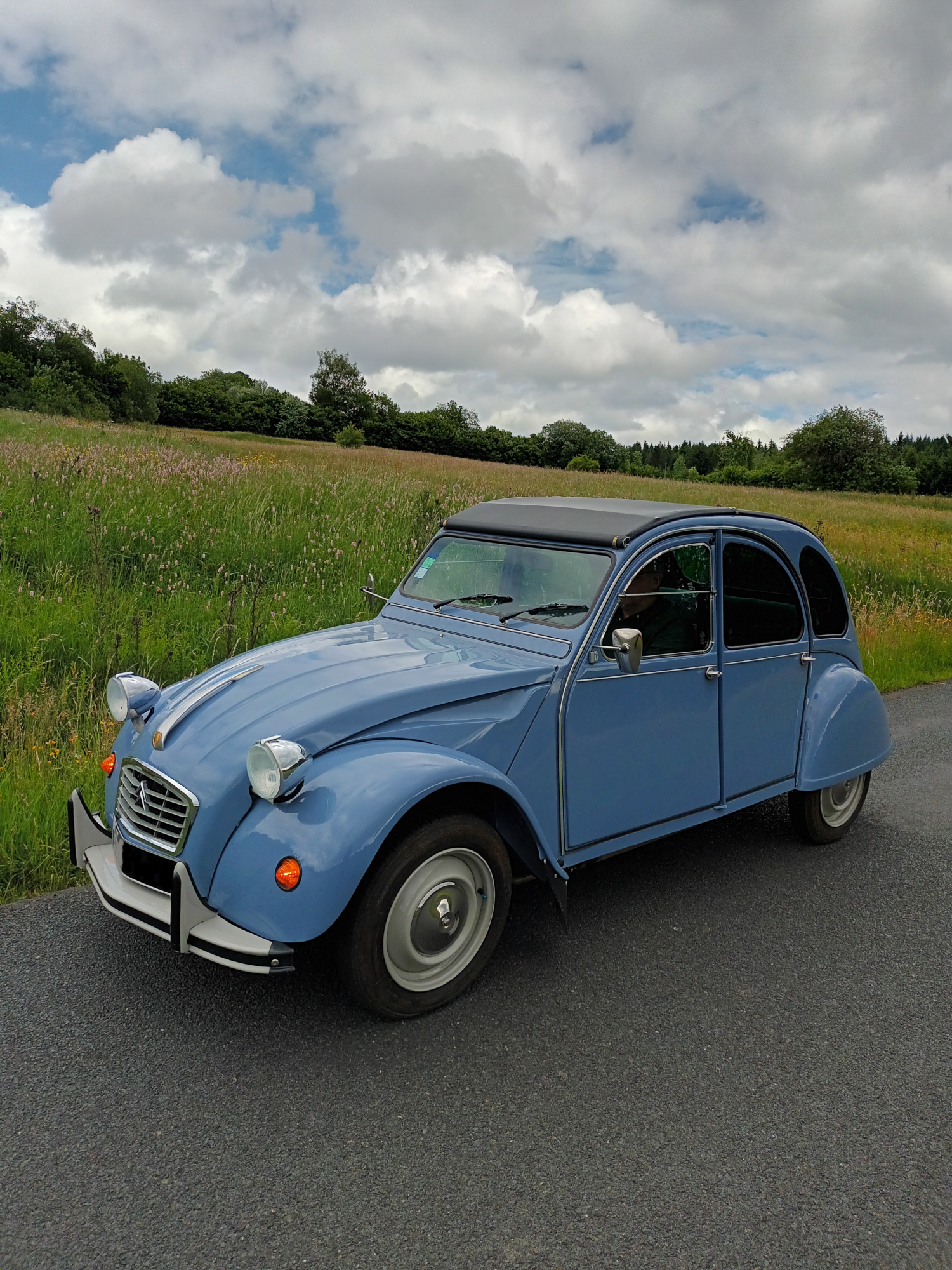 Vends 2CV Citroën bleu céleste, 1988, 42 000km sur Gens de Confiance