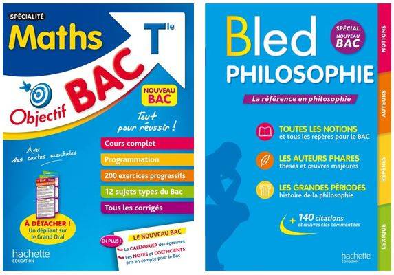 Vends livres Prépa Bac (Maths, Philosophie) on Gens de Confiance