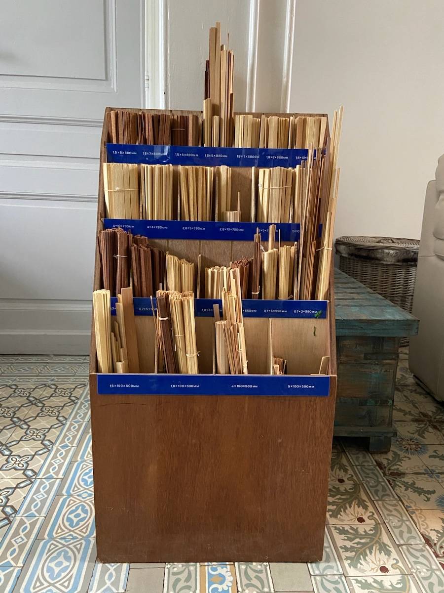 Vends + de 3800 longerons/baguettes maquettes/loisirs créatifs bois ...