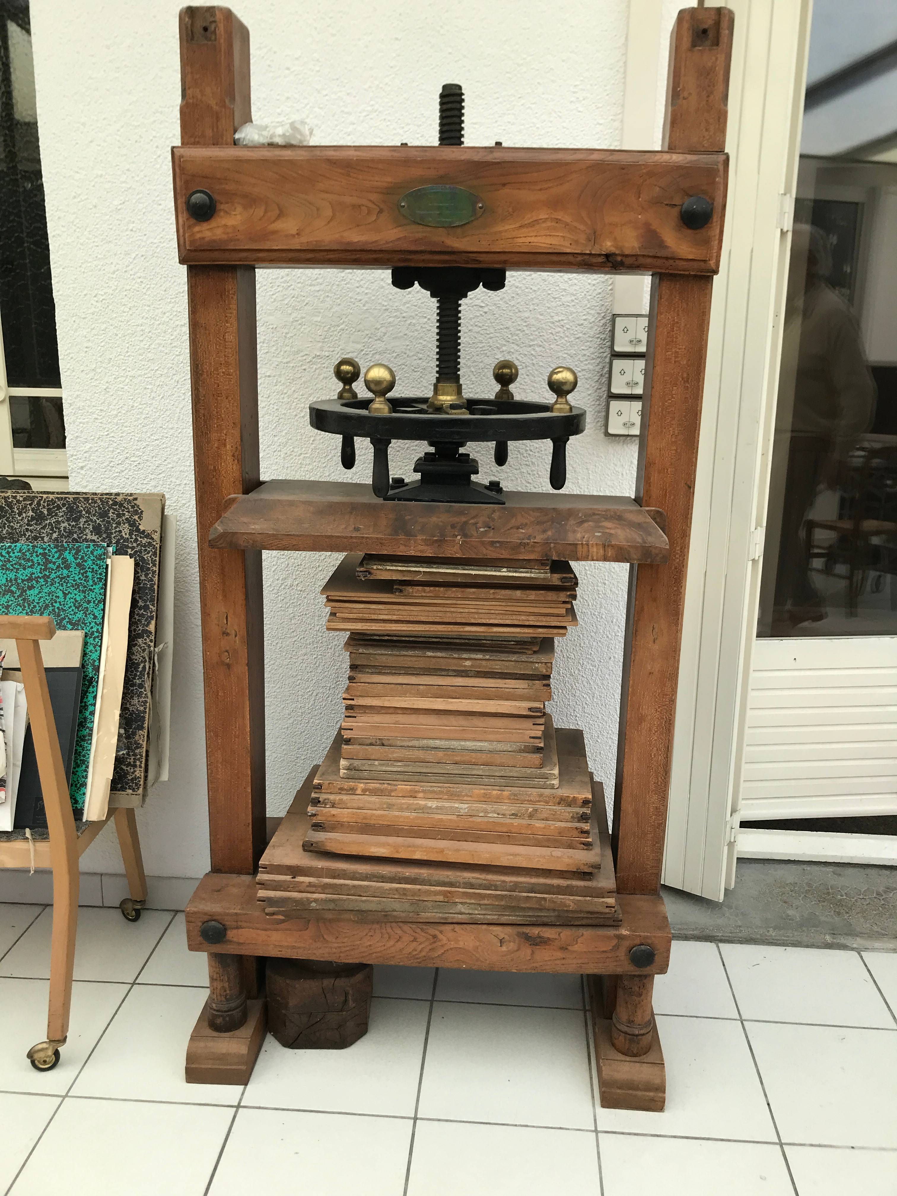 Matériel de reliure on Gens de Confiance