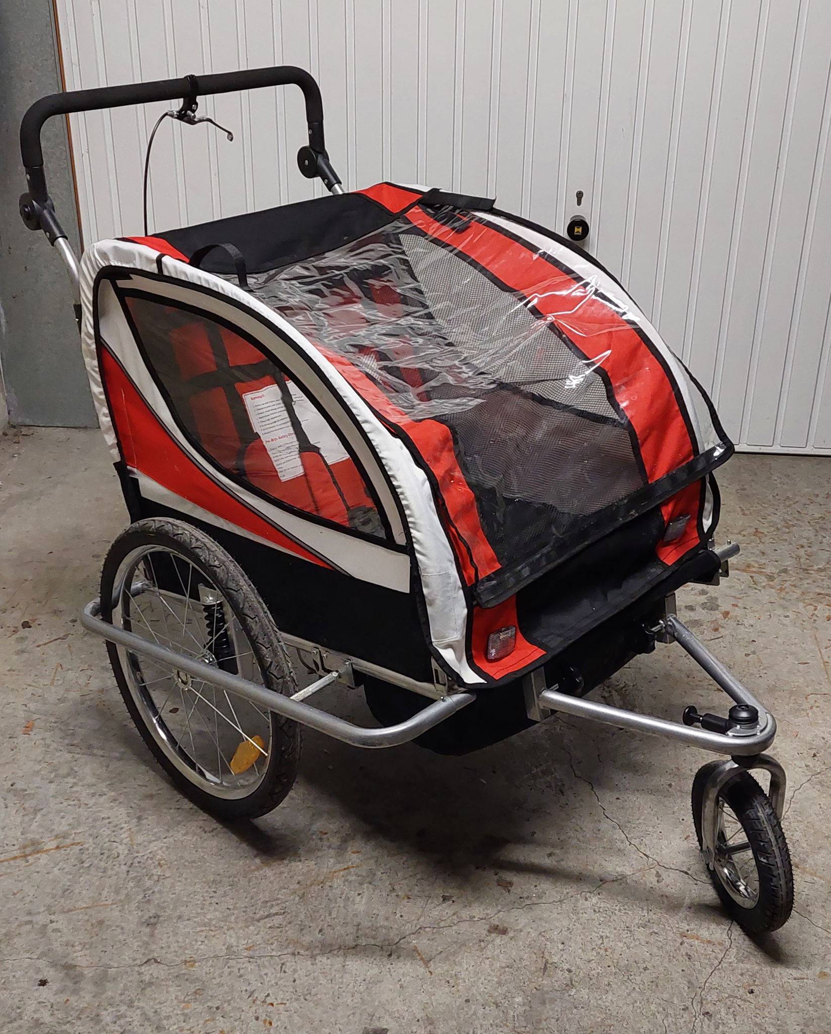 Vends remorque vélo Samax 2 enfants sur Gens de Confiance