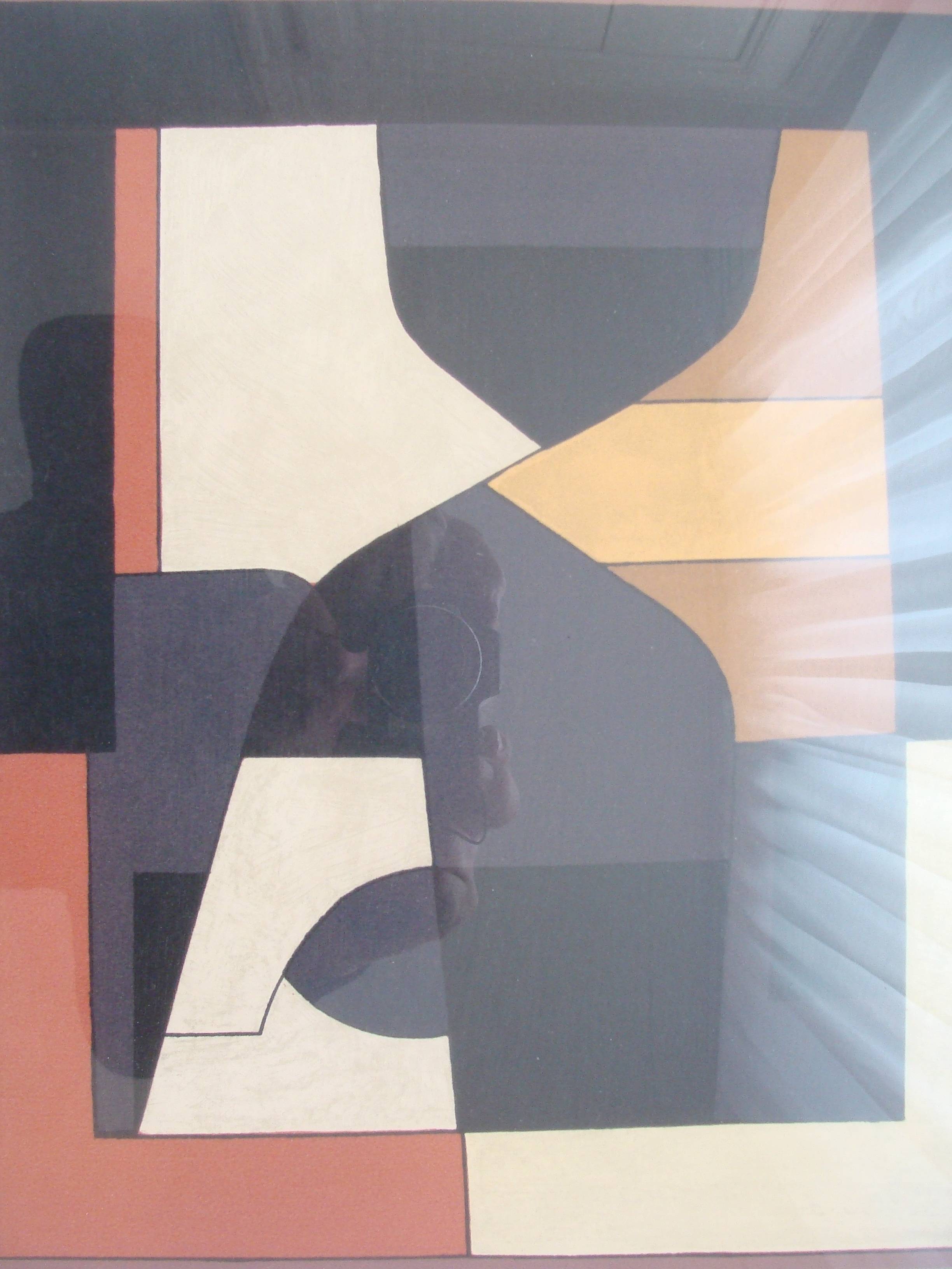 Vends sérigraphie dans le goût de Poliakof sur Gens de Confiance