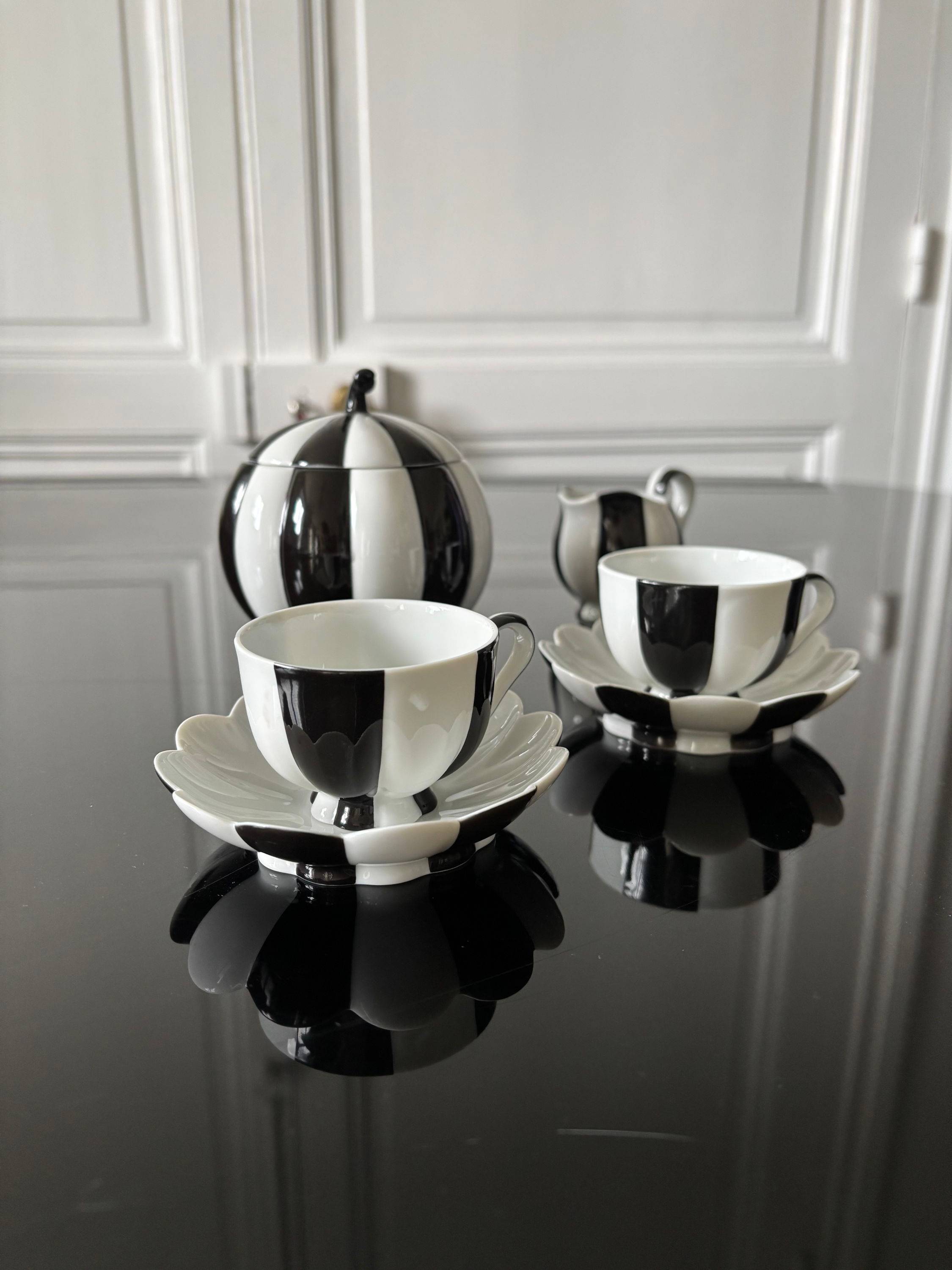 Vends service à café Art Déco Collection MELONE design autrichien ...