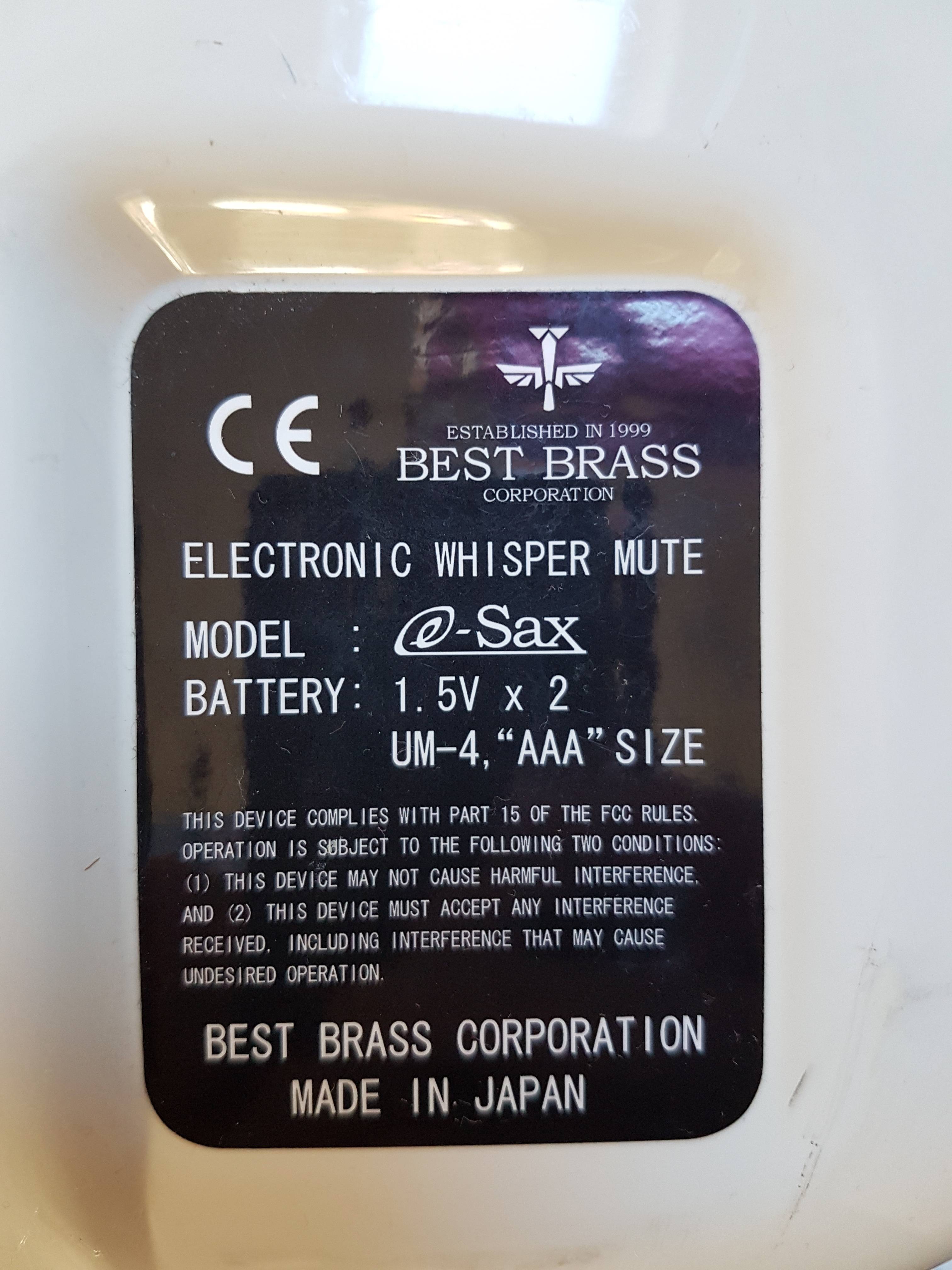 Vends Sourdine électronique Best Brass saxo alto on Gens de Confiance