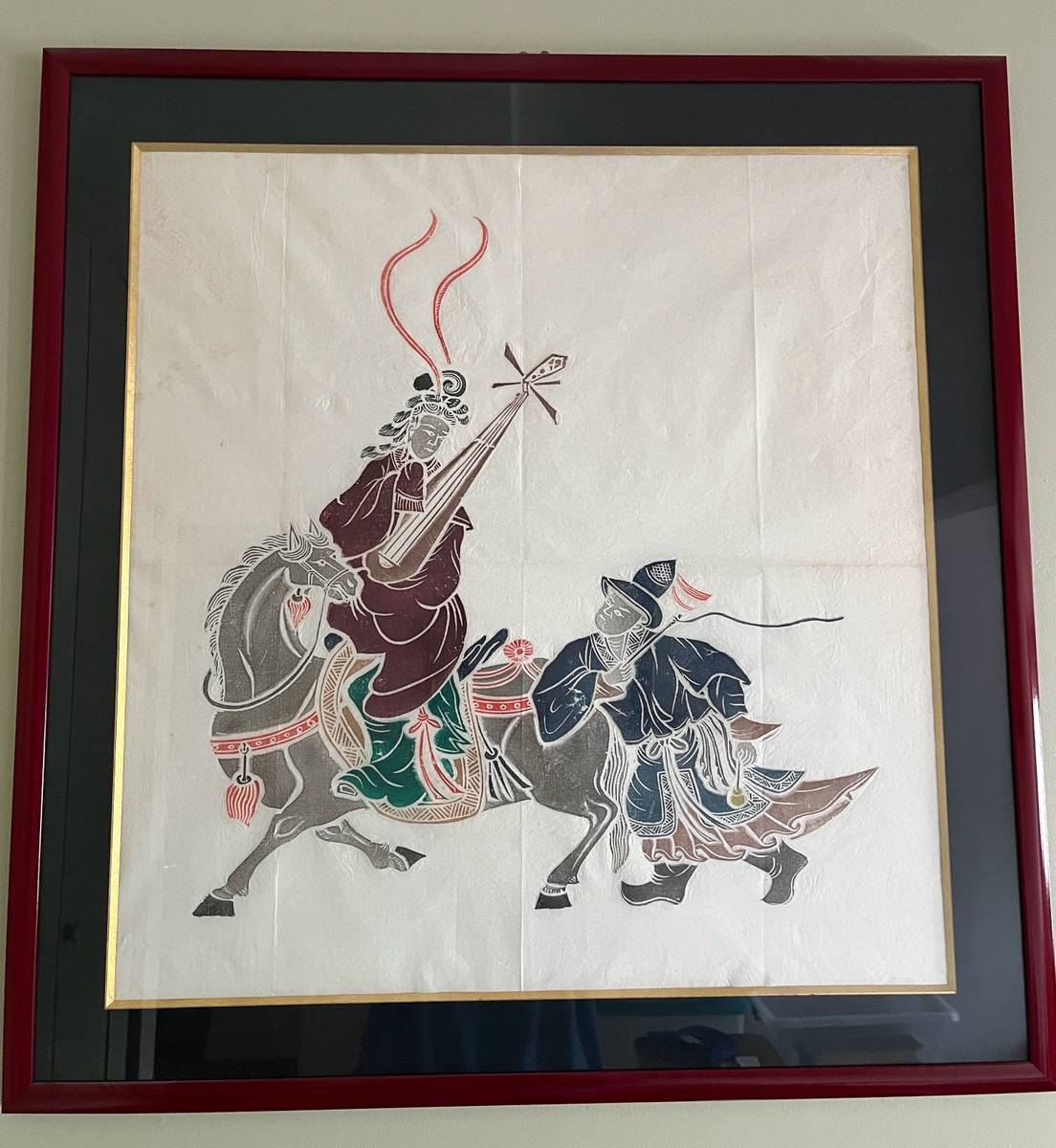 Vends un tableau représentation asiatique sur Gens de Confiance