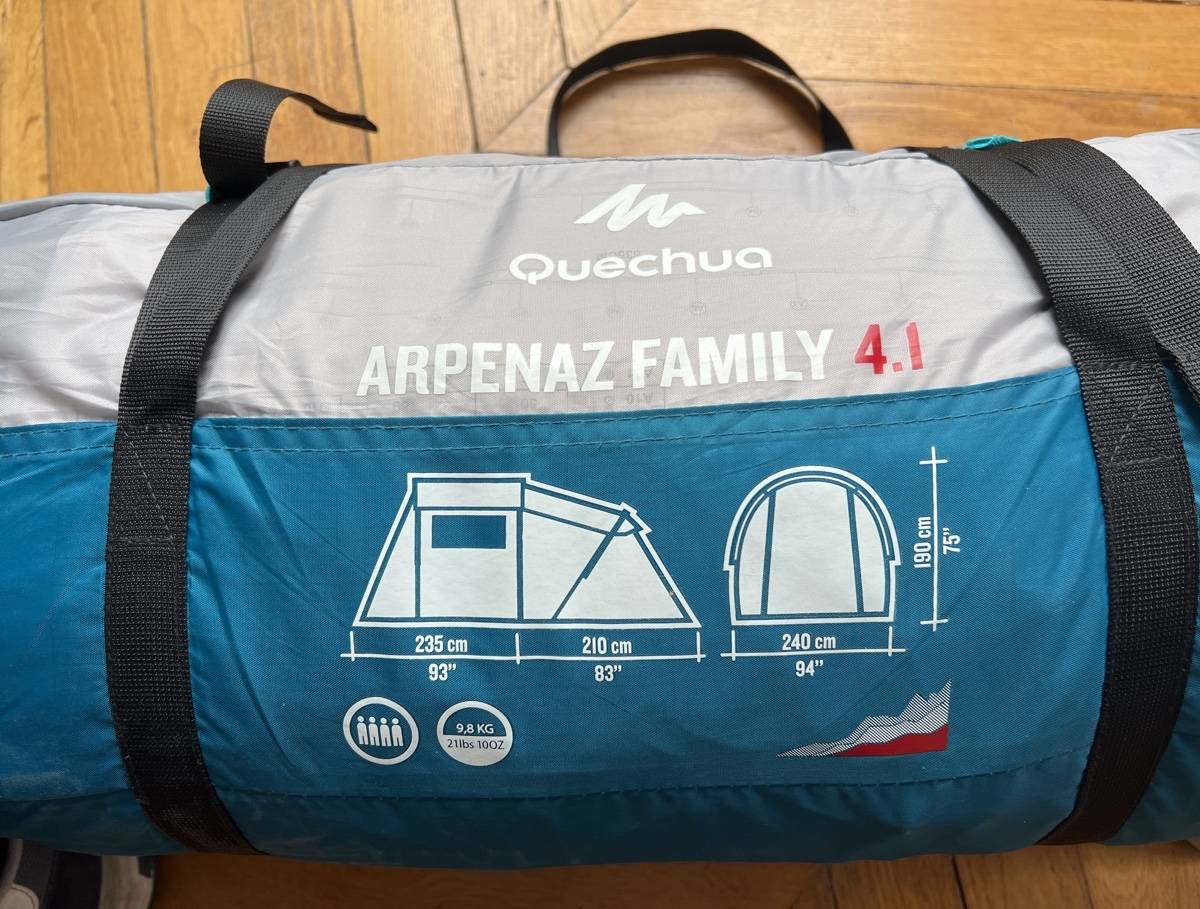 Vends tente Quechua Family sur Gens de Confiance