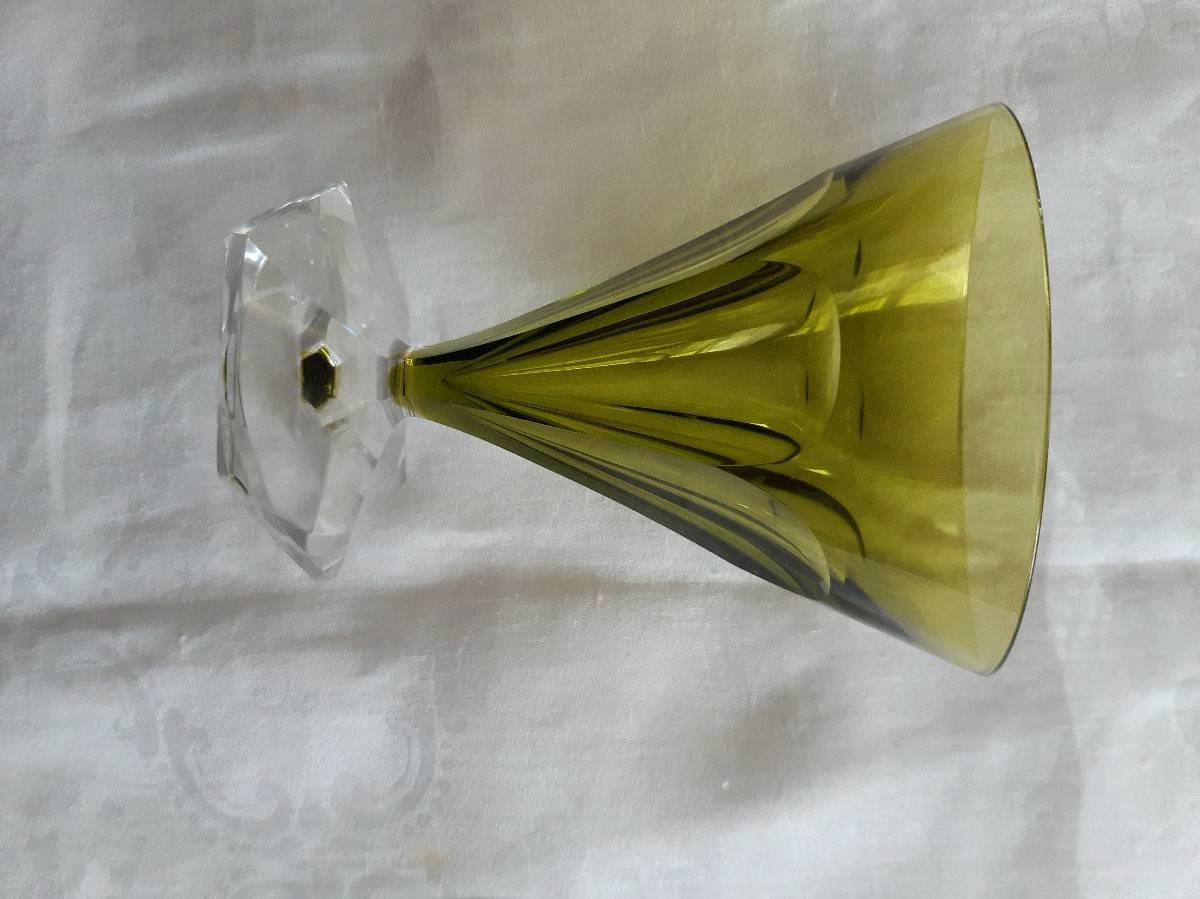 Vends Verre roemer ANMAUR cristal Val Saint Lambert sur Gens de Confiance