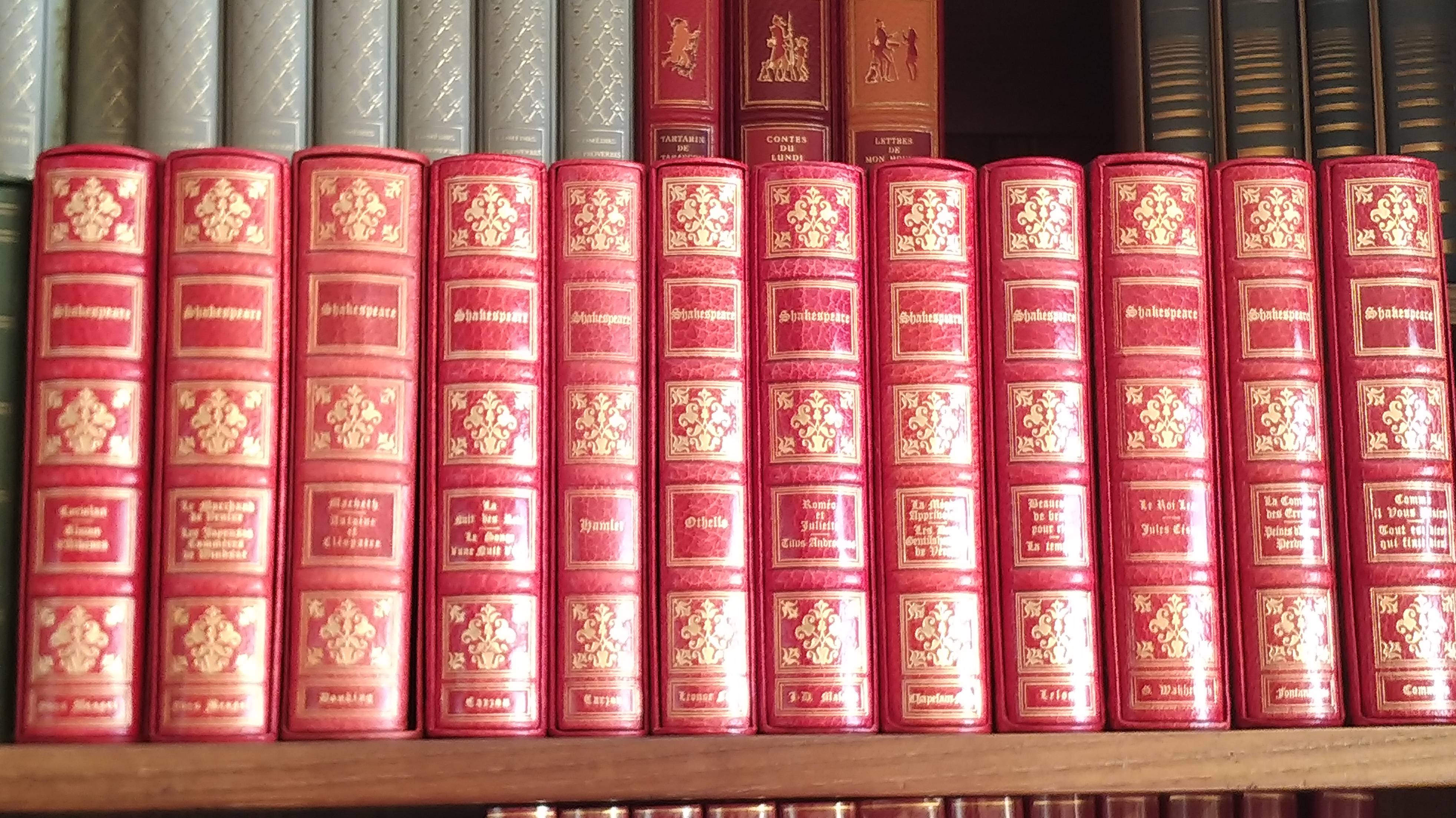 William Shakespeare (en 12 volumes) - Éditions d’Art LES Heures Claires ...